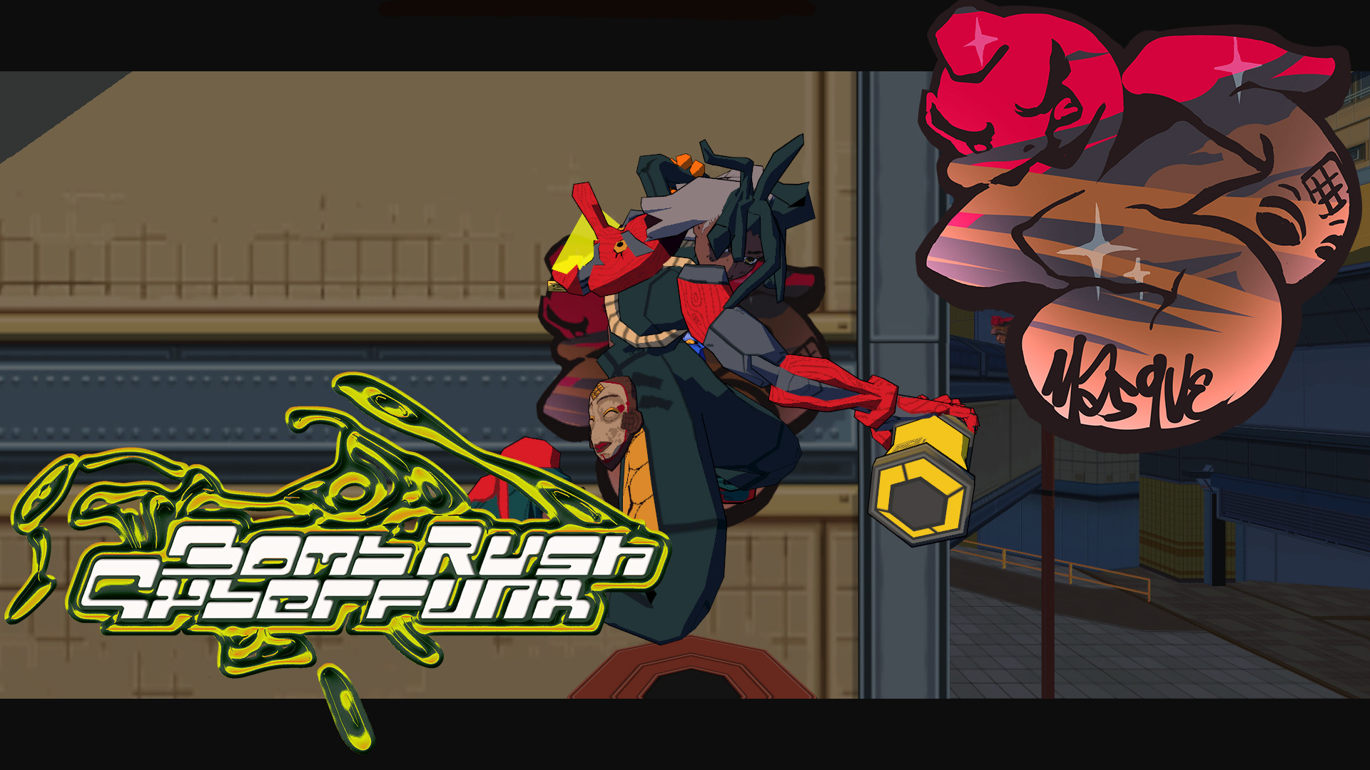Masque (OC) Mod for Bomb Rush Cyberfunk | BRC Mods