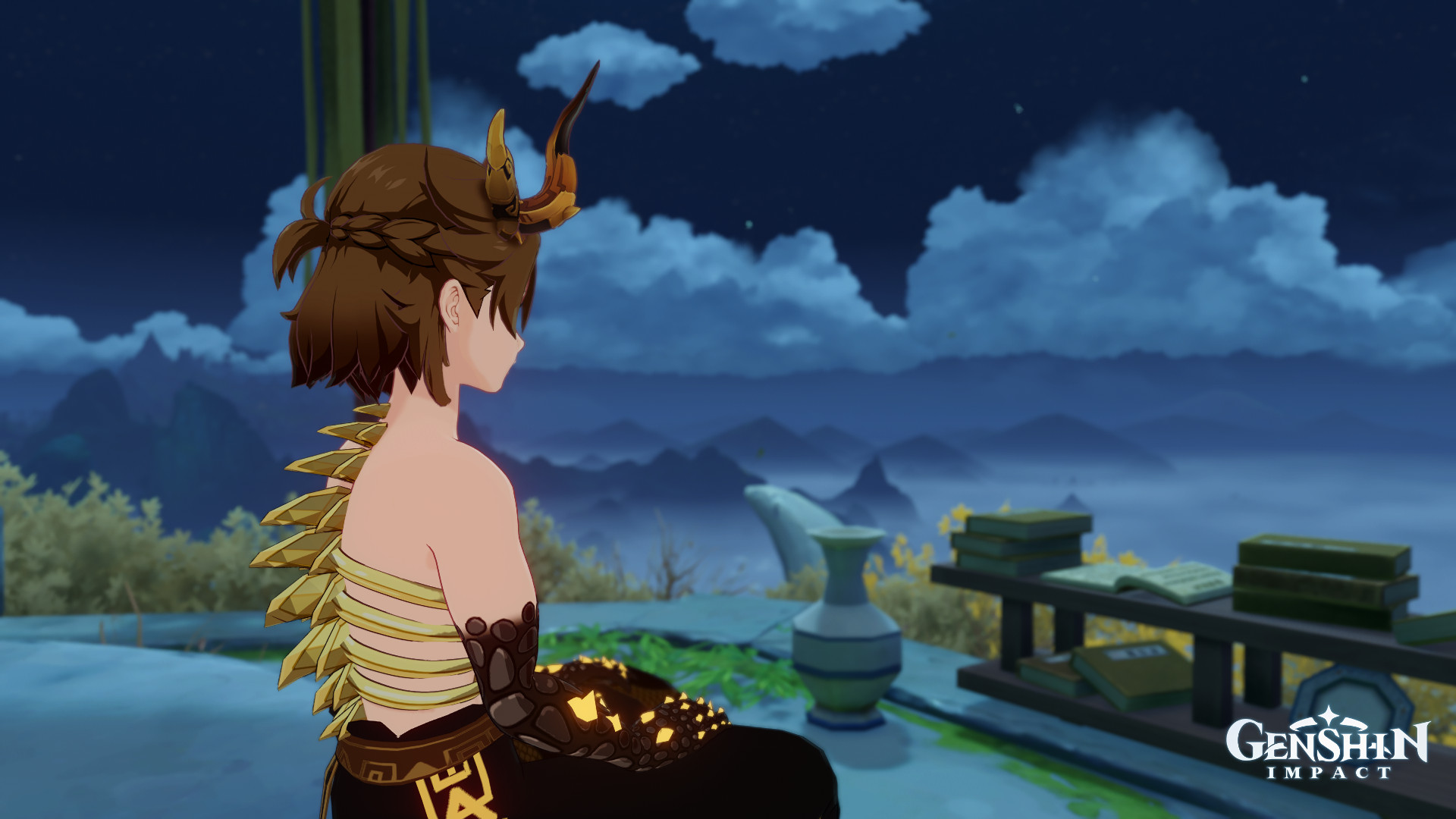 Azhdaha Inspired Albedo Mod for Genshin Impact | GI Mods