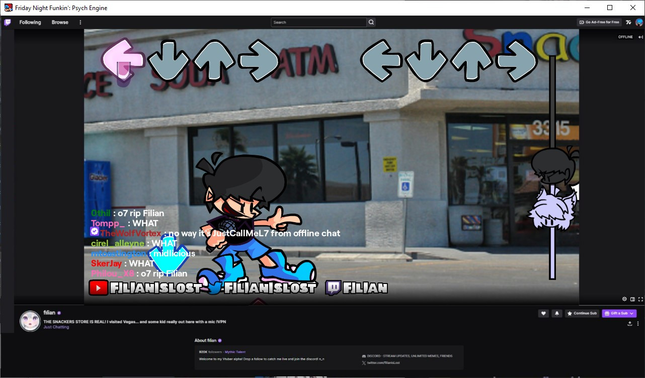 FNF - Filian One-Shot Mod (DEMO) Mod for Friday Night Funkin' | FNF Mods