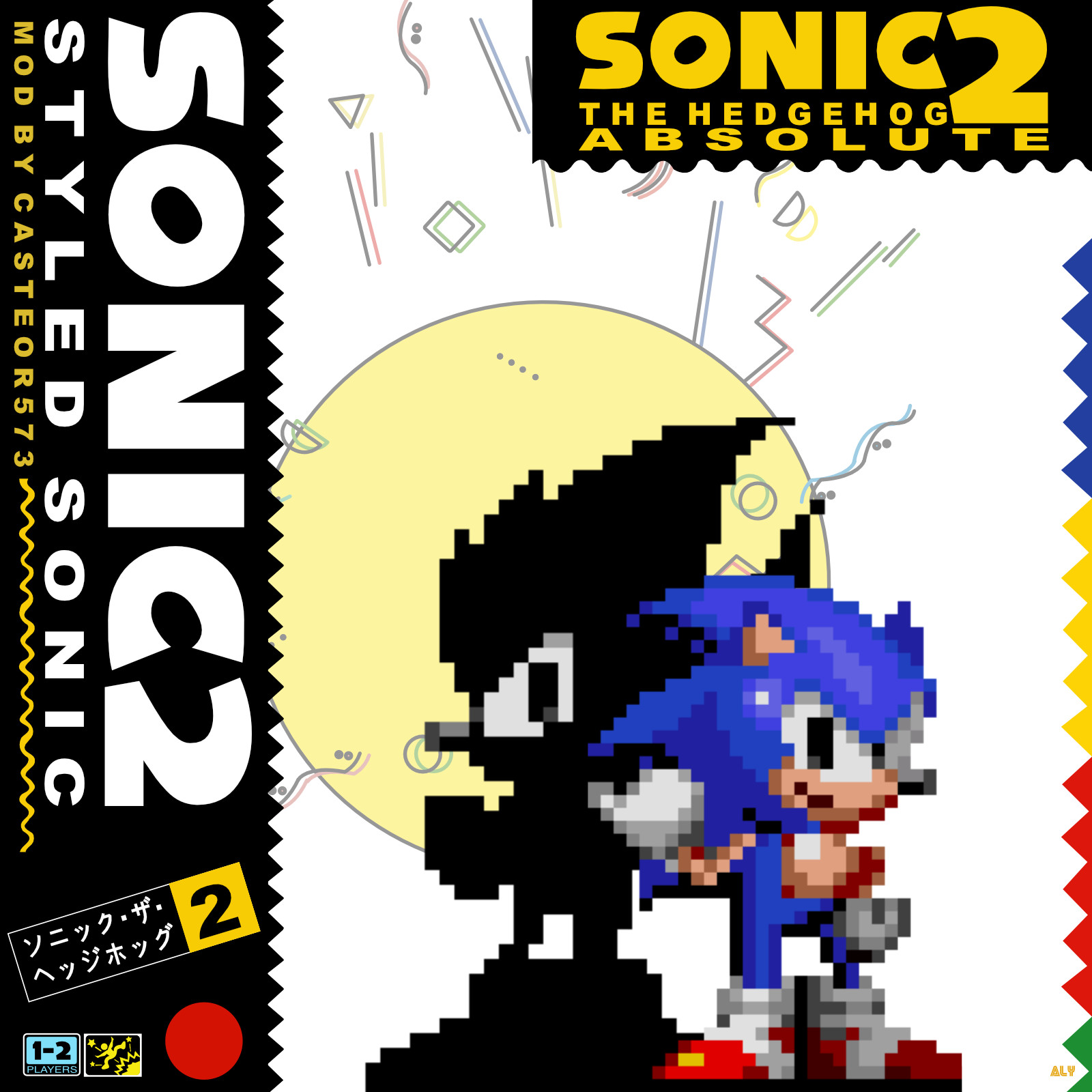 Yamaguchi Styled Sonic Mod for Sonic The Hedgehog 2 Absolute | S2A Mods