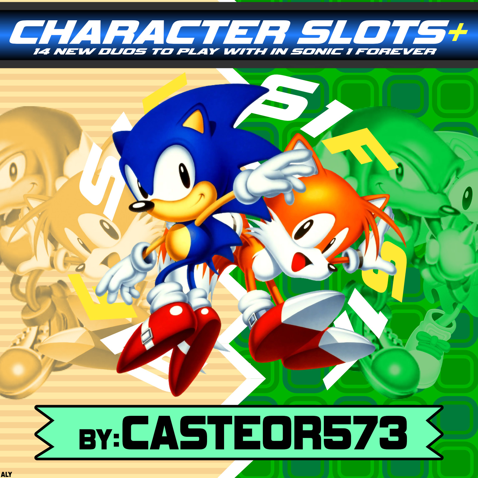 Character Combos+ Mod for Sonic the Hedgehog Forever | S1F Mods