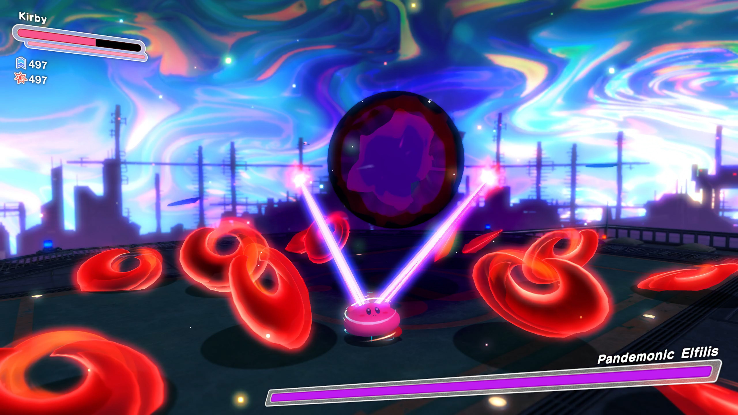 Pandemonic Elfilis Mod for Kirby and the Forgotten Land | K:FL Mods