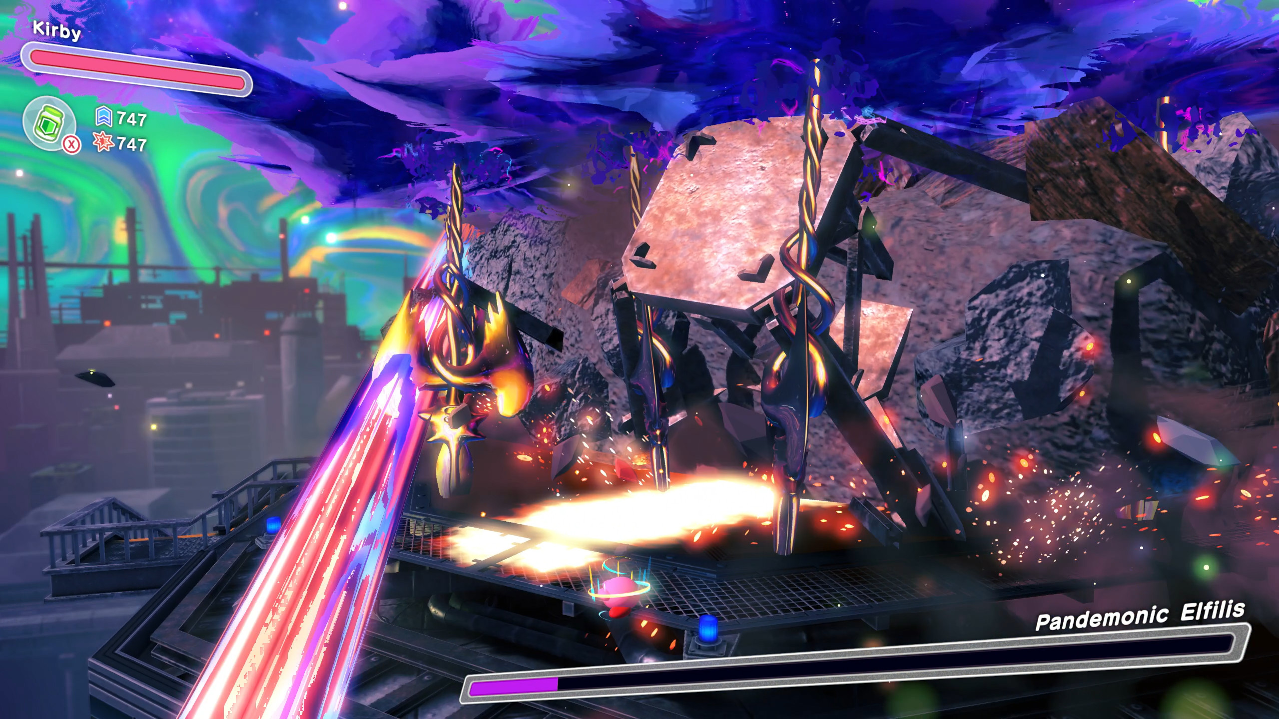 Pandemonic Elfilis Mod for Kirby and the Forgotten Land | K:FL Mods