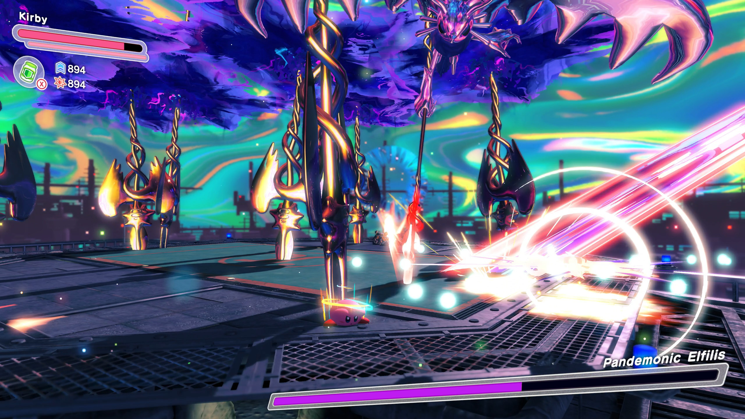 Pandemonic Elfilis Mod for Kirby and the Forgotten Land | K:FL Mods