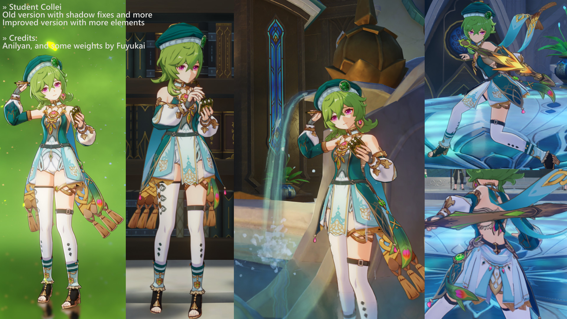 Student Collei Mod for Genshin Impact | GI Mods