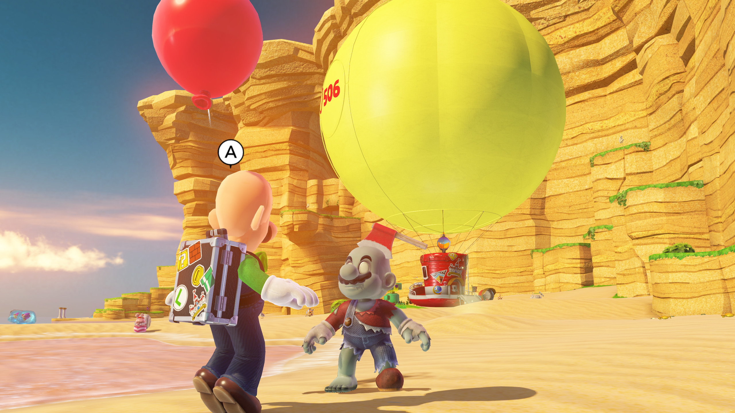 Super Bald Odyssey Mod for Super Mario Odyssey | SMO Mods