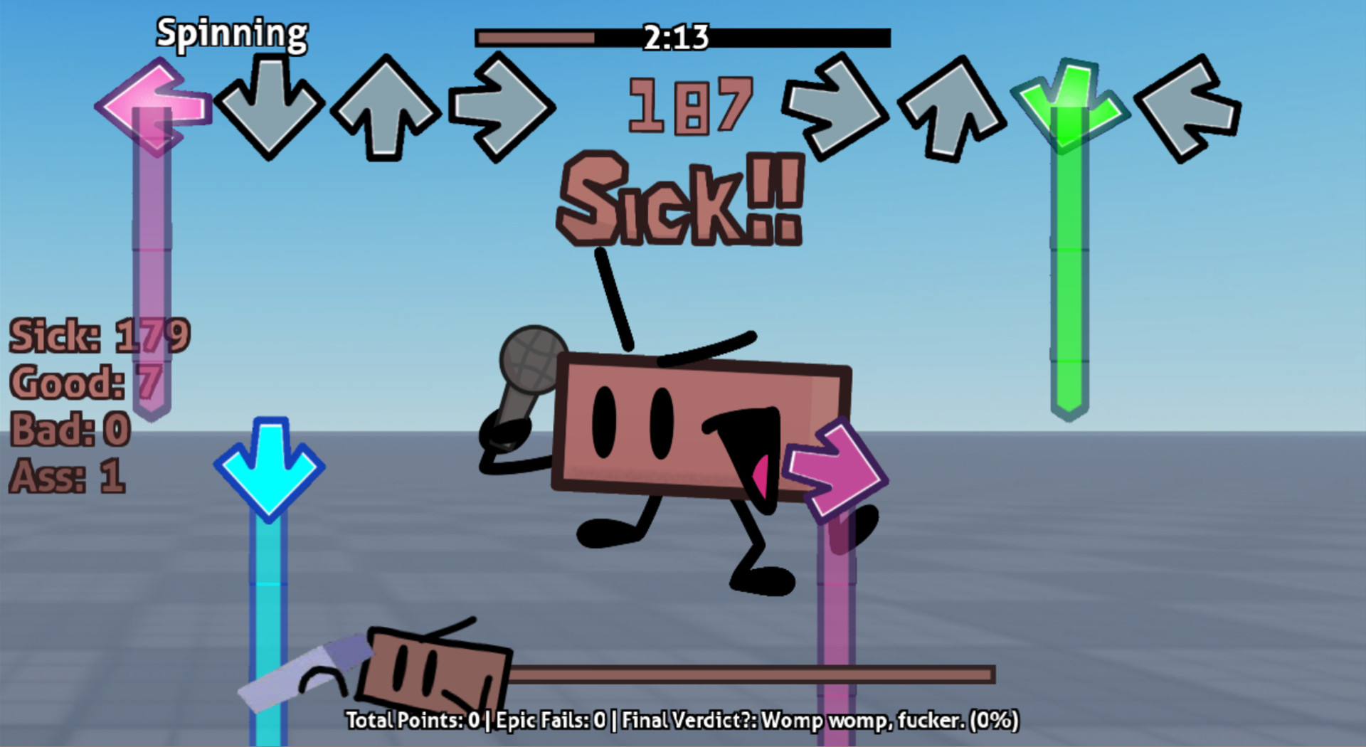 FNF: Brickin' Funkin' (V2 UPDATE!!) Mod for Friday Night Funkin' | FNF Mods