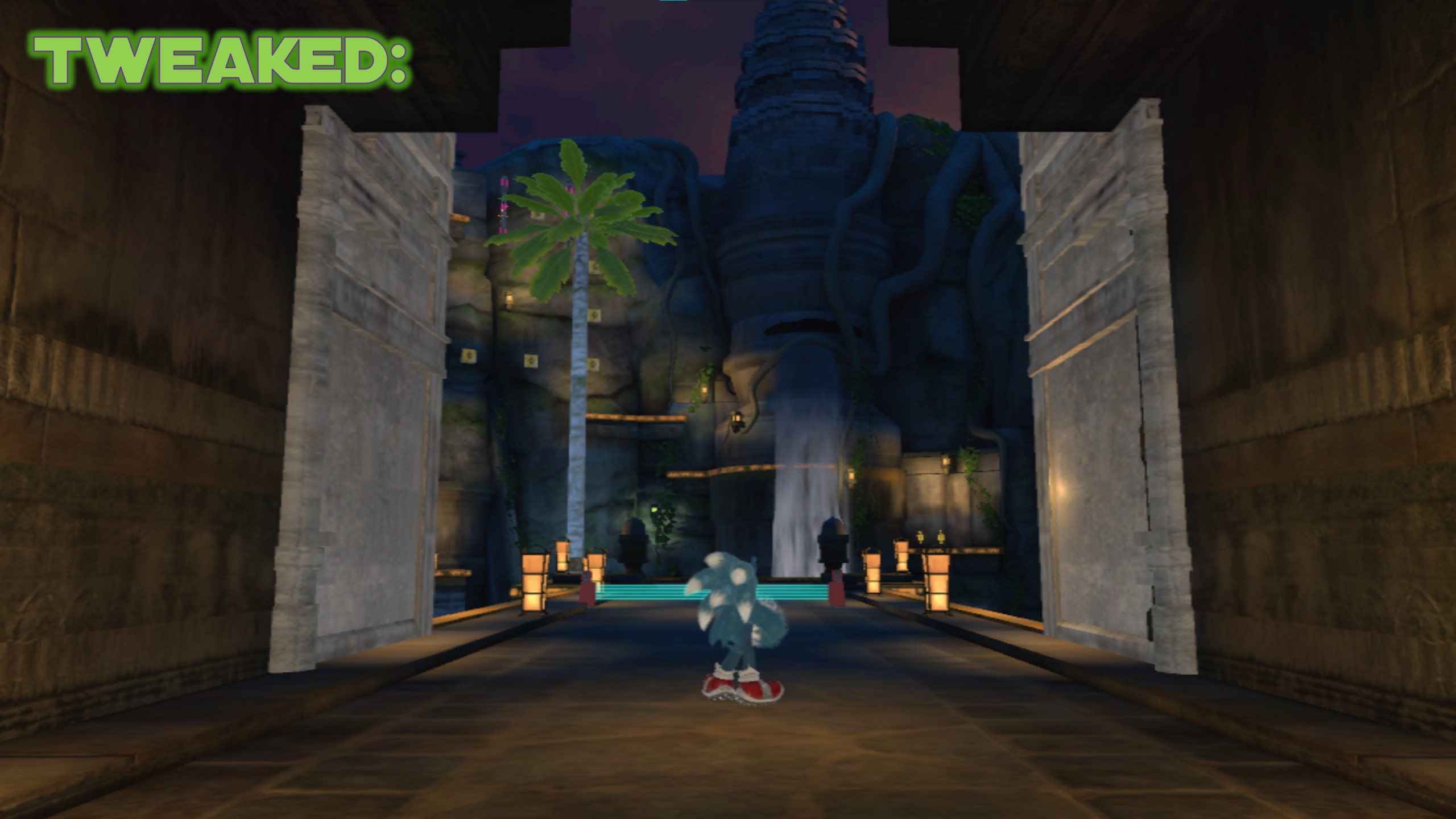 Jungle Joyride Night Act 1 Beta area restored Mod for Sonic Unleashed ...