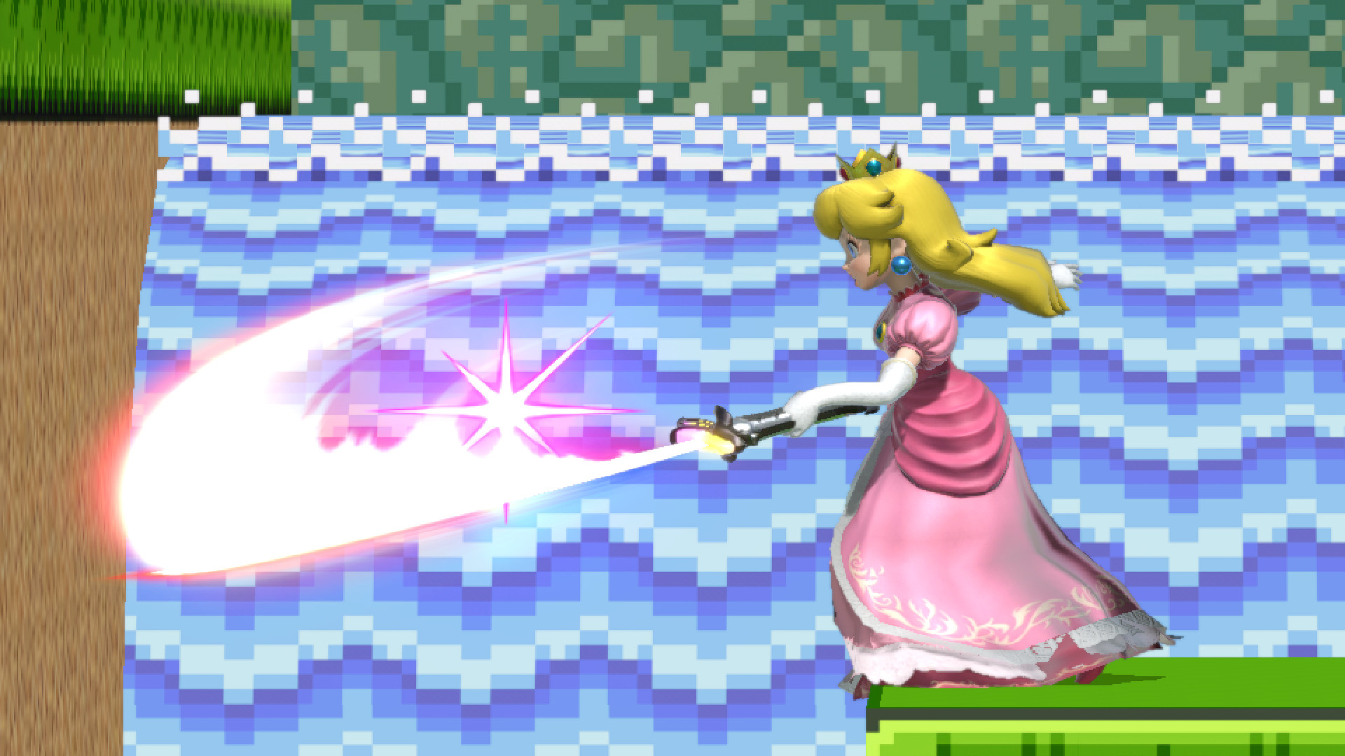 BEAM SWORDZ restored for Peach (and Daisy) Mod for Super Smash Bros ...
