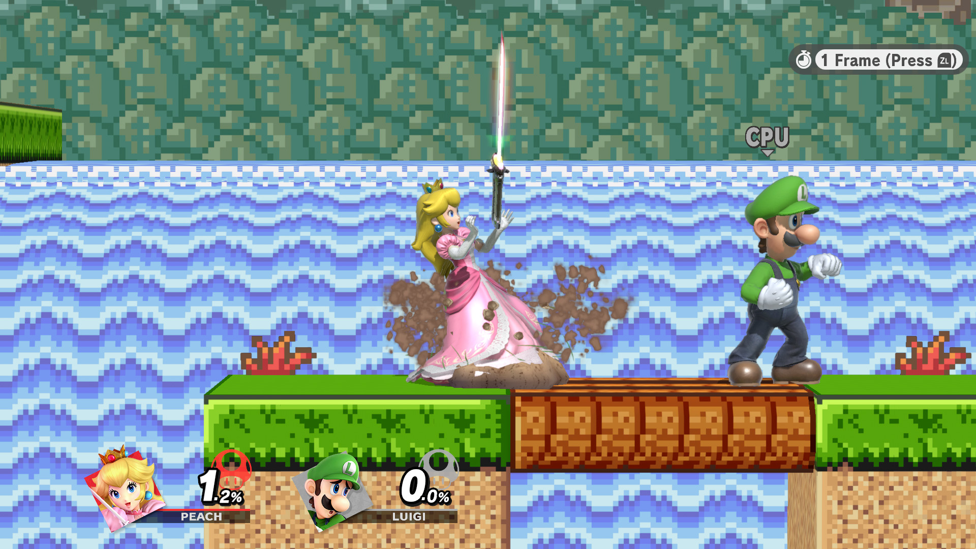 BEAM SWORDZ restored for Peach (and Daisy) Mod for Super Smash Bros ...