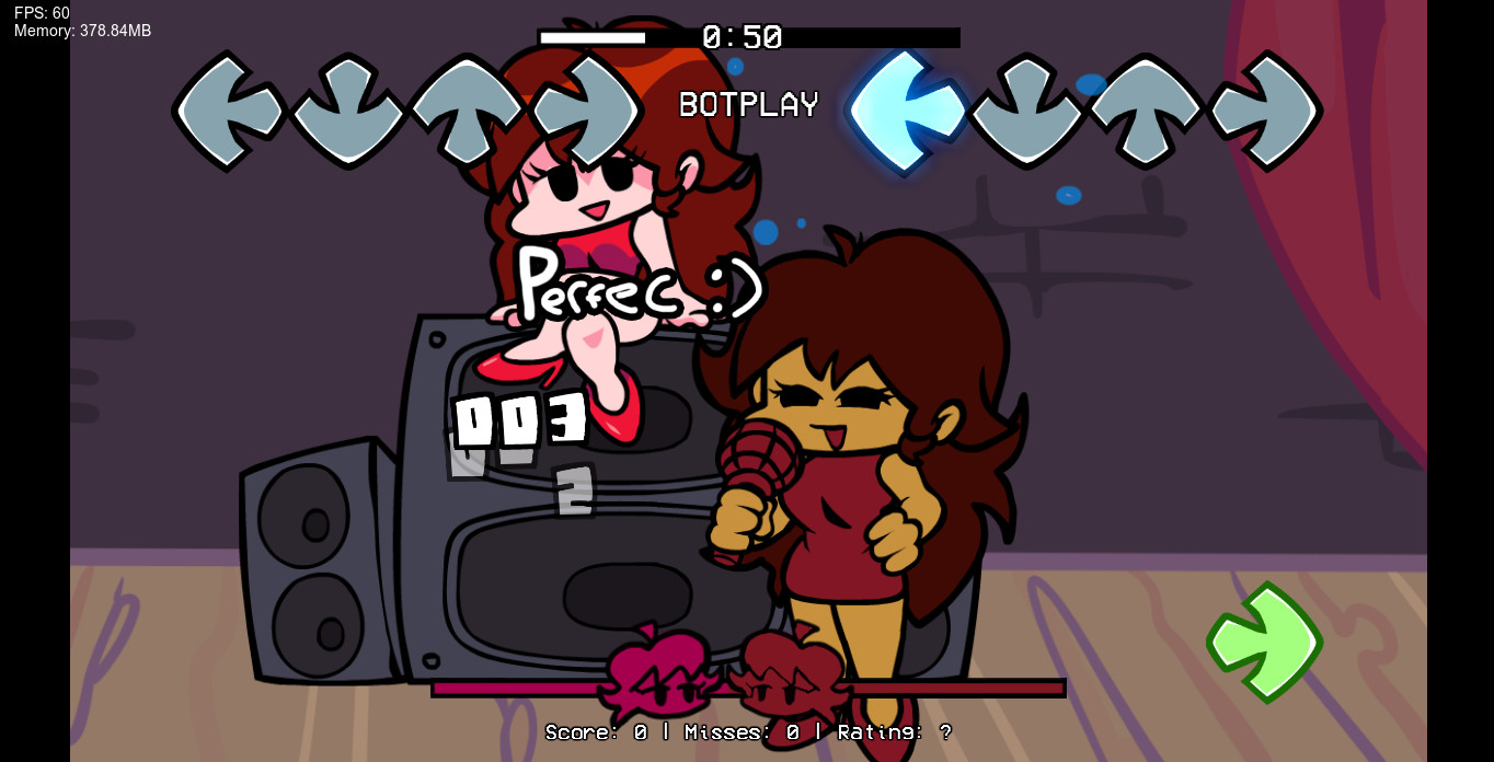 Playable SMB Girlfriend + FLA Mod for Friday Night Funkin' | FNF Mods