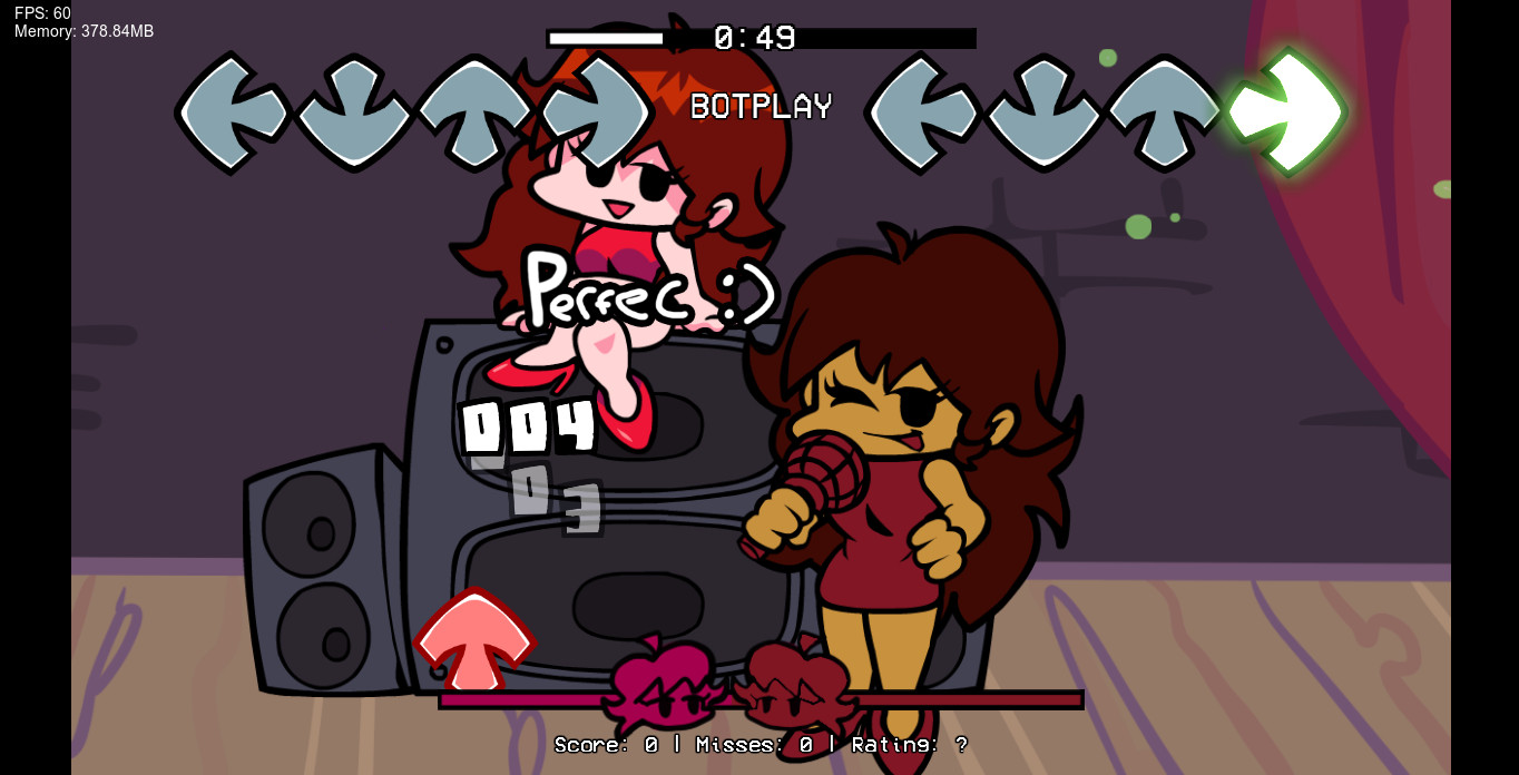 Playable SMB Girlfriend + FLA Mod for Friday Night Funkin' | FNF Mods