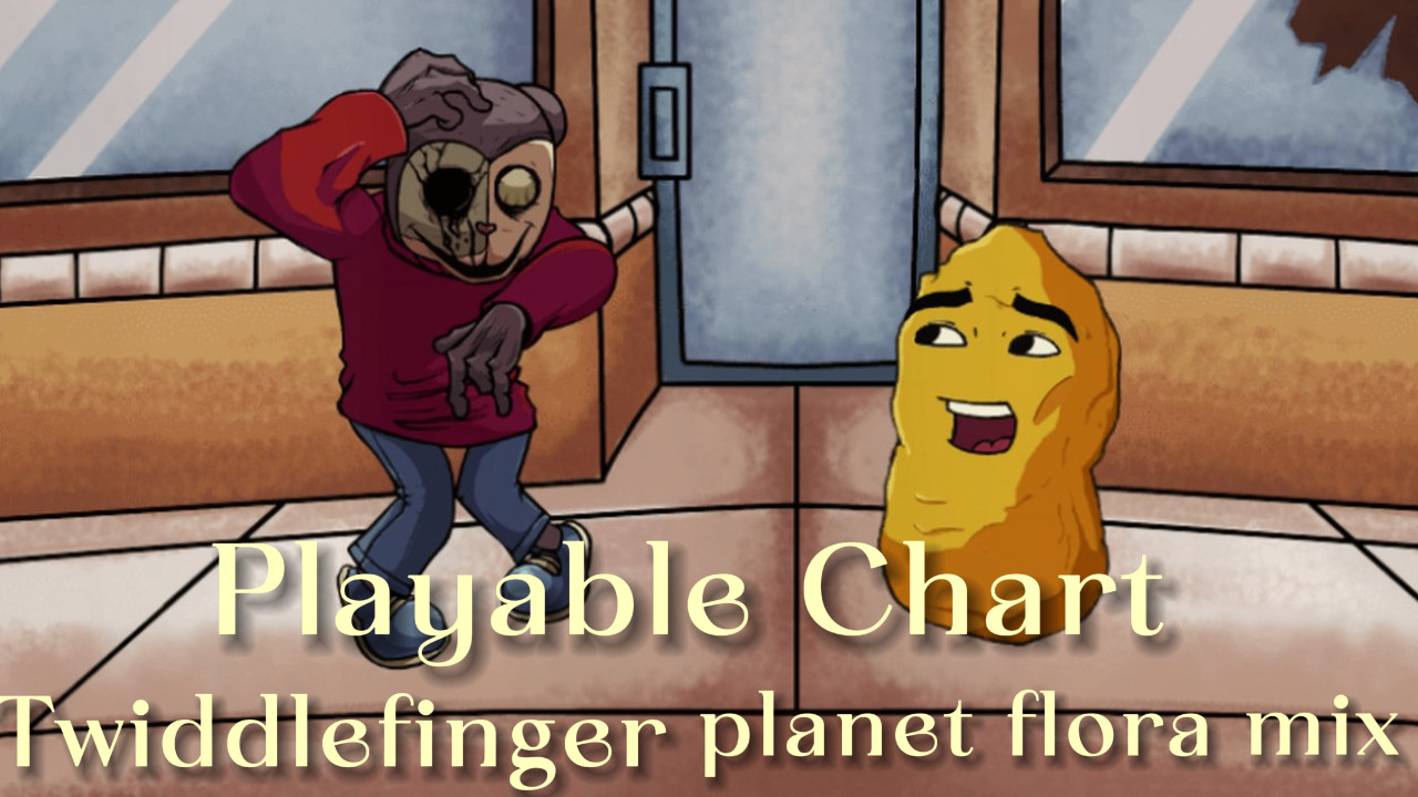 TWIDDLEFINGER (PLANET FLORA MIX) Mod for Friday Night Funkin' | FNF Mods