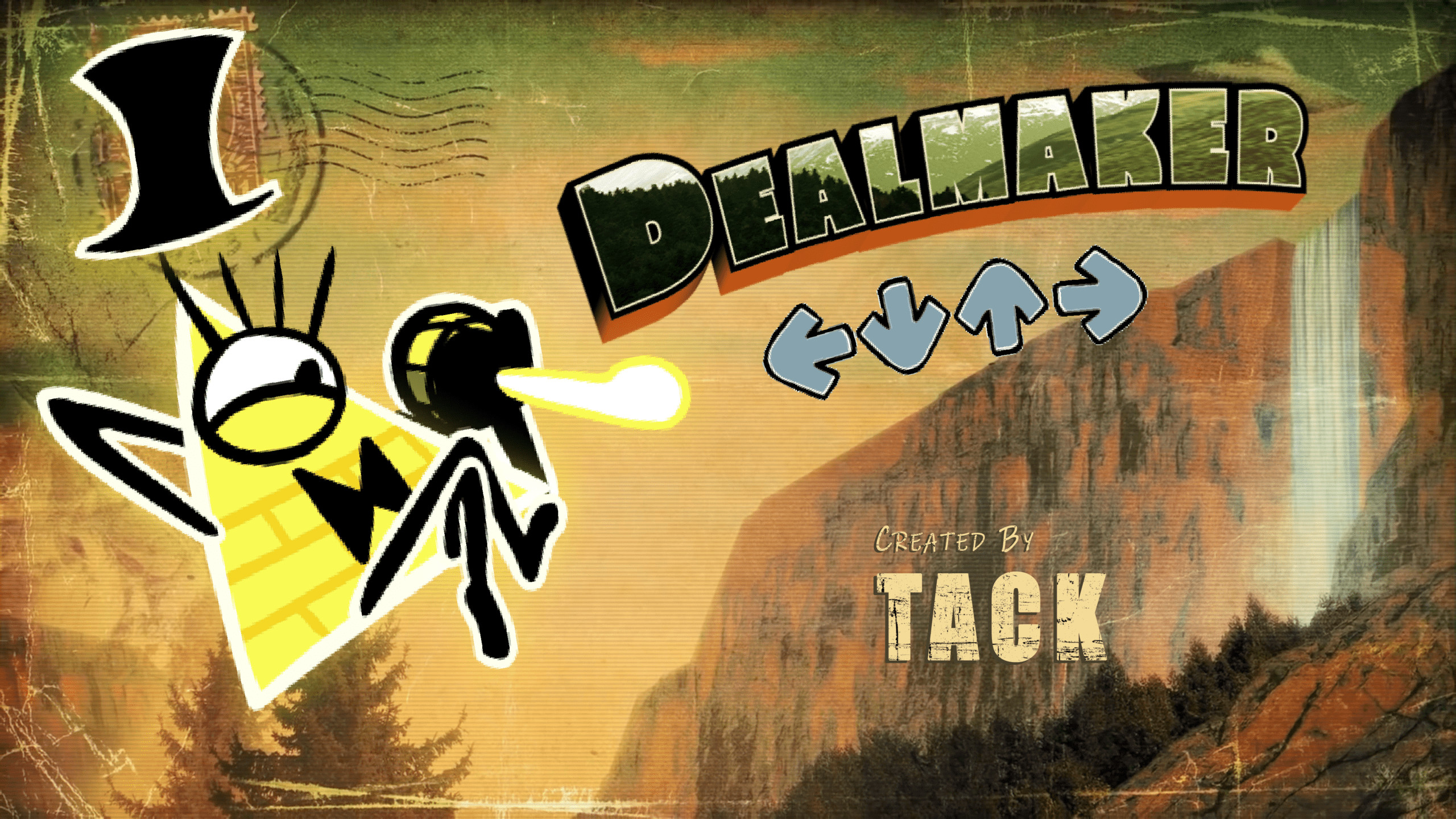 Dealmaker By Tack - VS Bill Cipher Mini Mod Mod for Friday Night Funkin ...