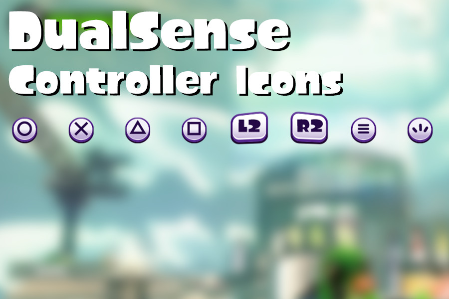 PS5 DualSense Controller Icons Mod for Splatoon | Splatoon Mods