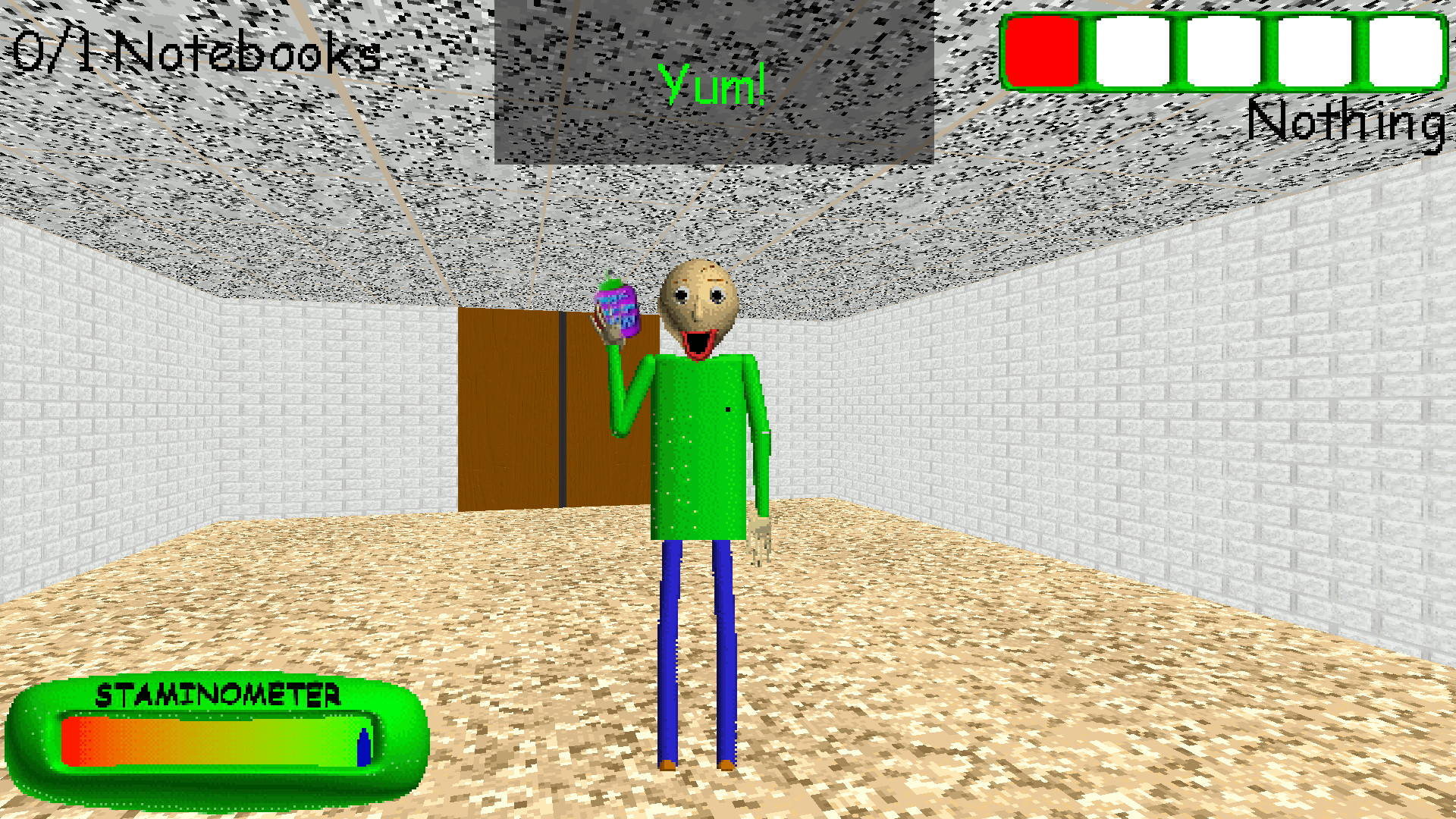 Super Magic Hair Grow Spray over the Apple Mod for Baldi's Basics ...
