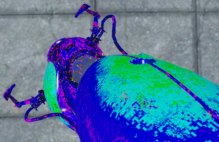Corrupted Portal Gun Texture Mod for Portal | PRTL Mods