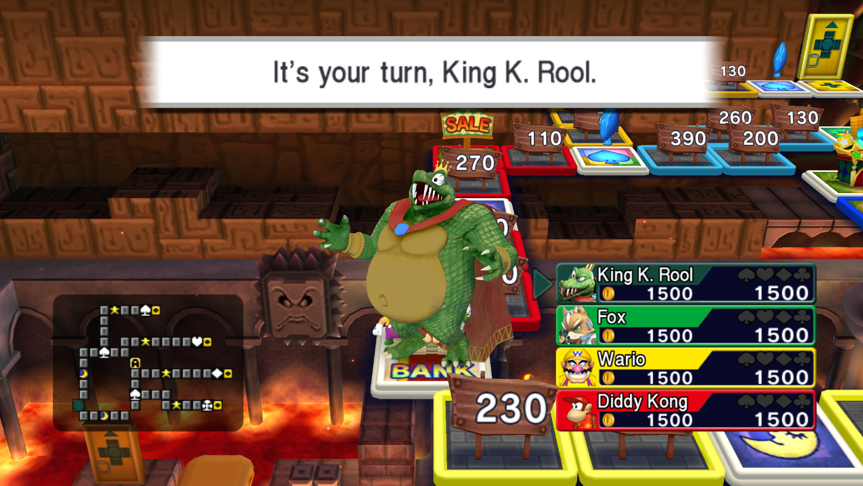 King K. Rool and Kritter in Fortune Street Mod for Fortune Street | FST ...