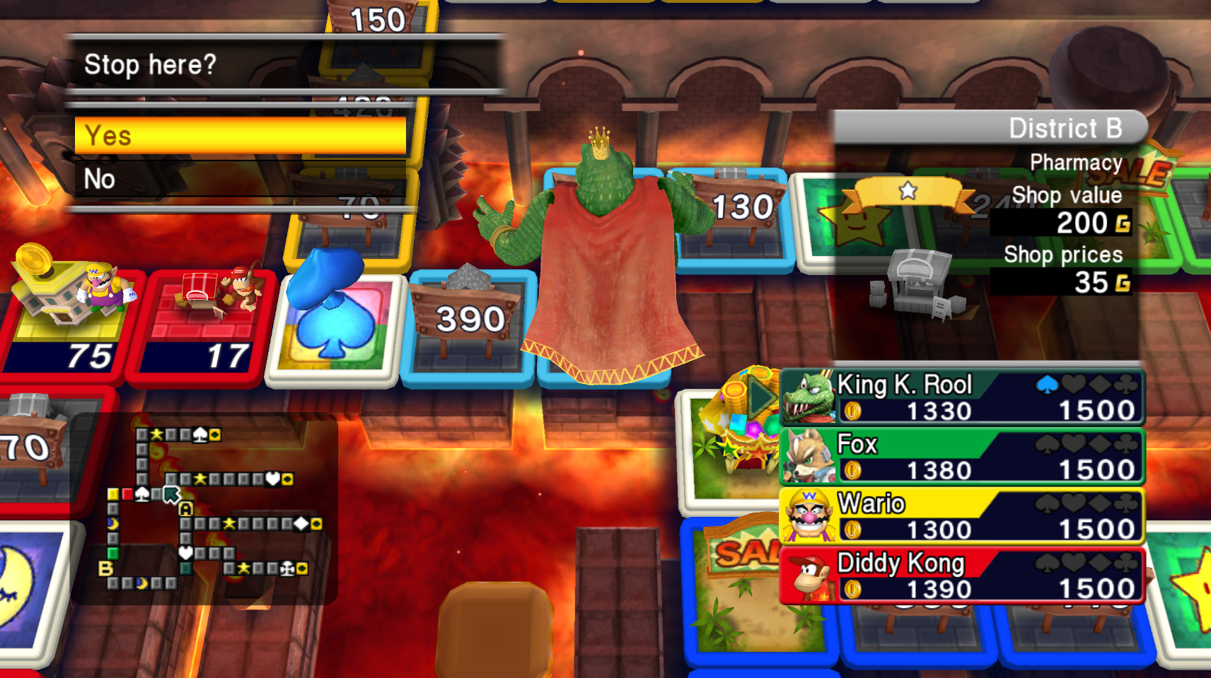 King K. Rool and Kritter in Fortune Street Mod for Fortune Street | FST ...