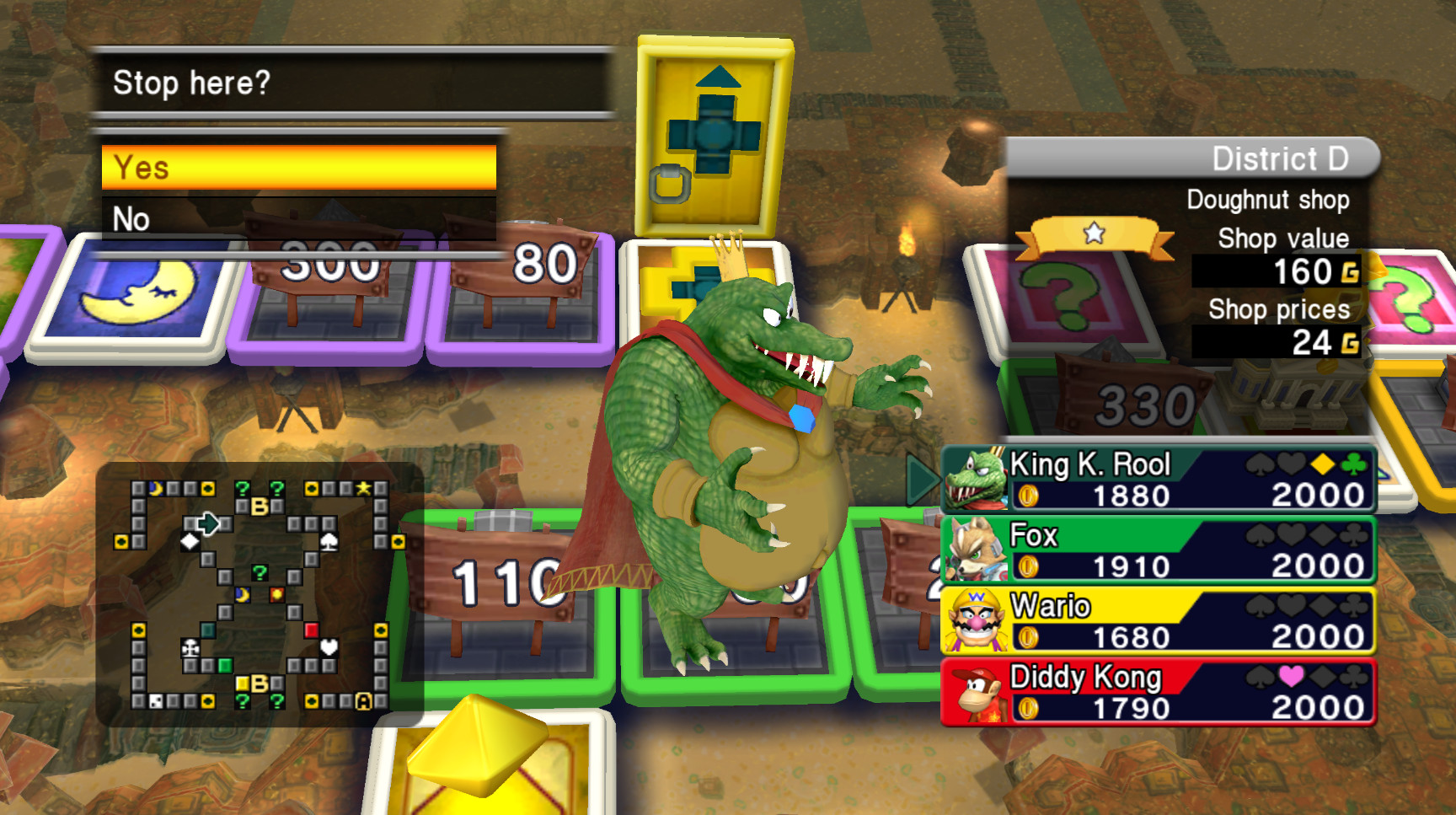 King K. Rool and Kritter in Fortune Street Mod for Fortune Street | FST ...