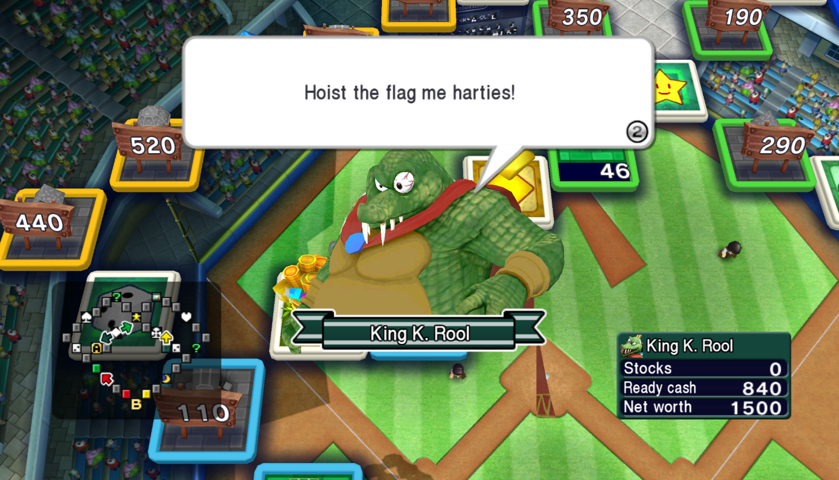 King K. Rool and Kritter in Fortune Street Mod for Fortune Street | FST ...