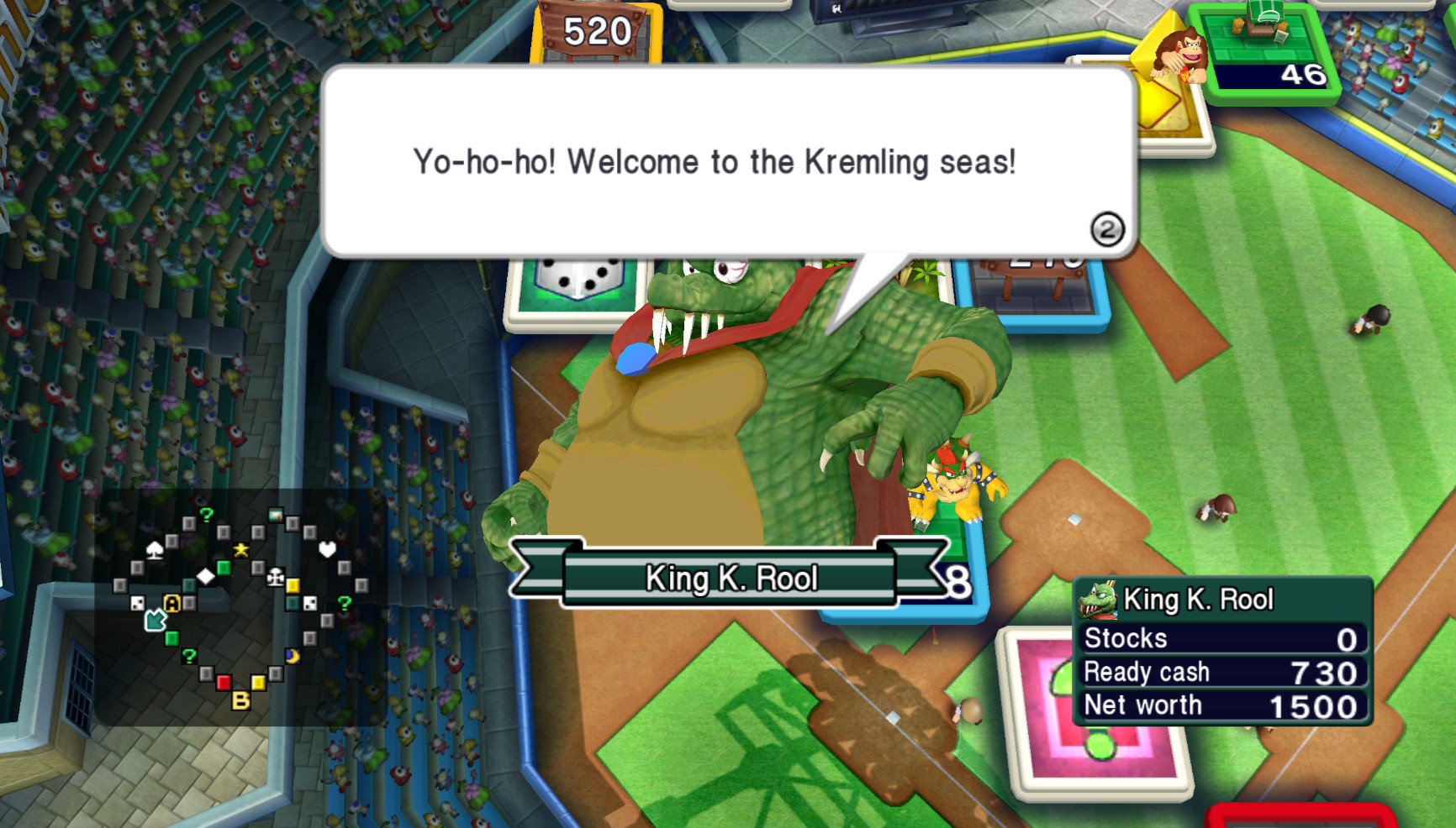 King K. Rool and Kritter in Fortune Street Mod for Fortune Street | FST ...