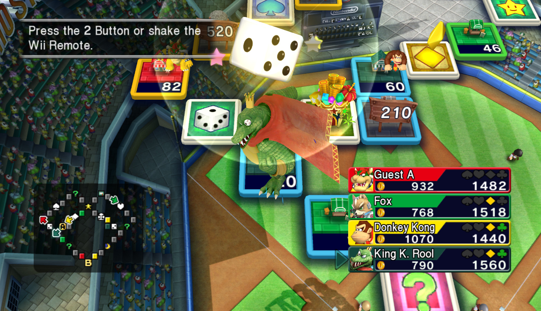 King K. Rool and Kritter in Fortune Street Mod for Fortune Street | FST ...