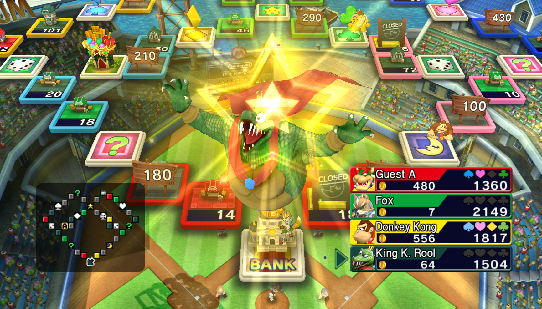 King K. Rool and Kritter in Fortune Street Mod for Fortune Street | FST ...