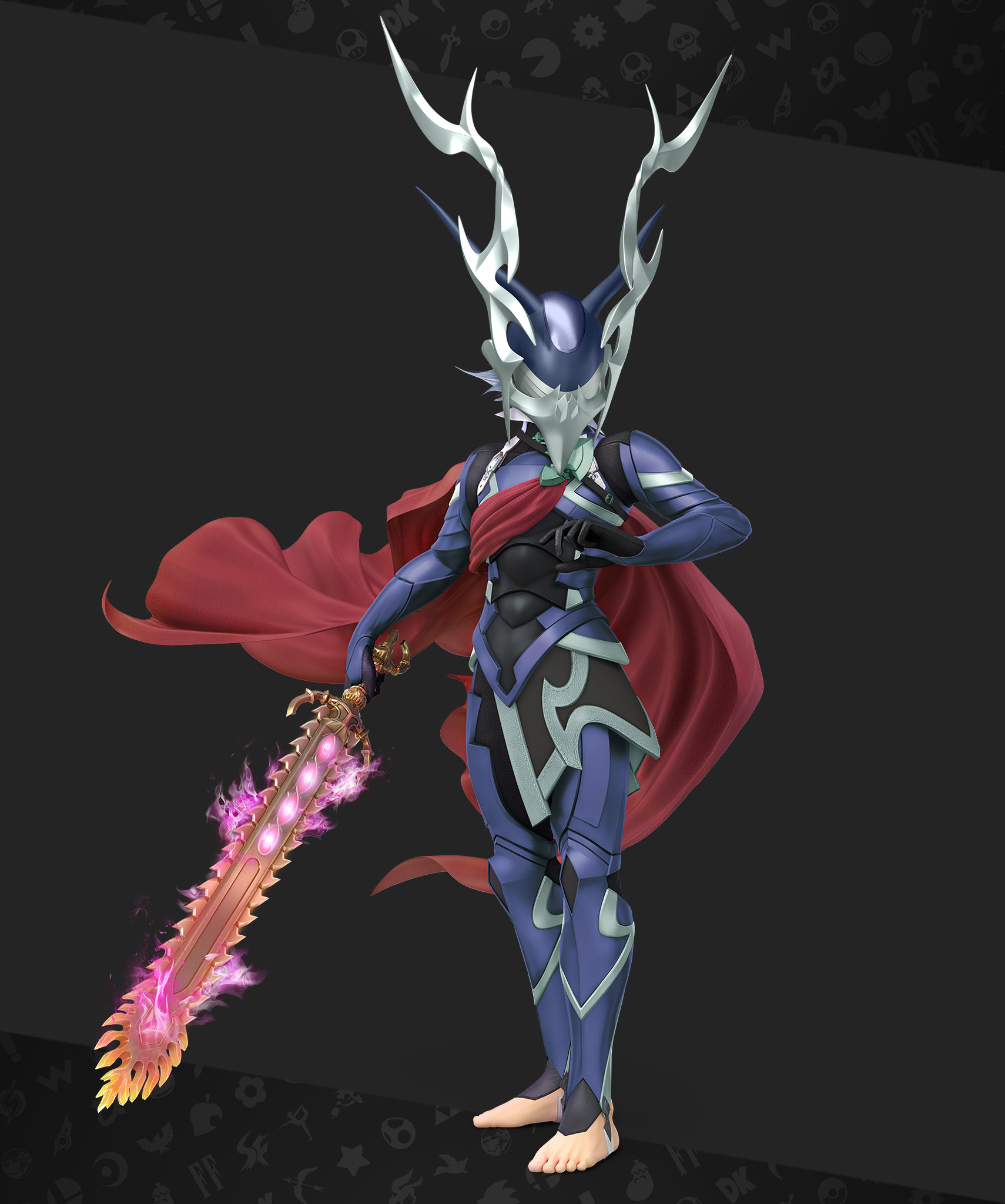 Helmeted Corrin Mod for Super Smash Bros. Ultimate | SSBU Mods