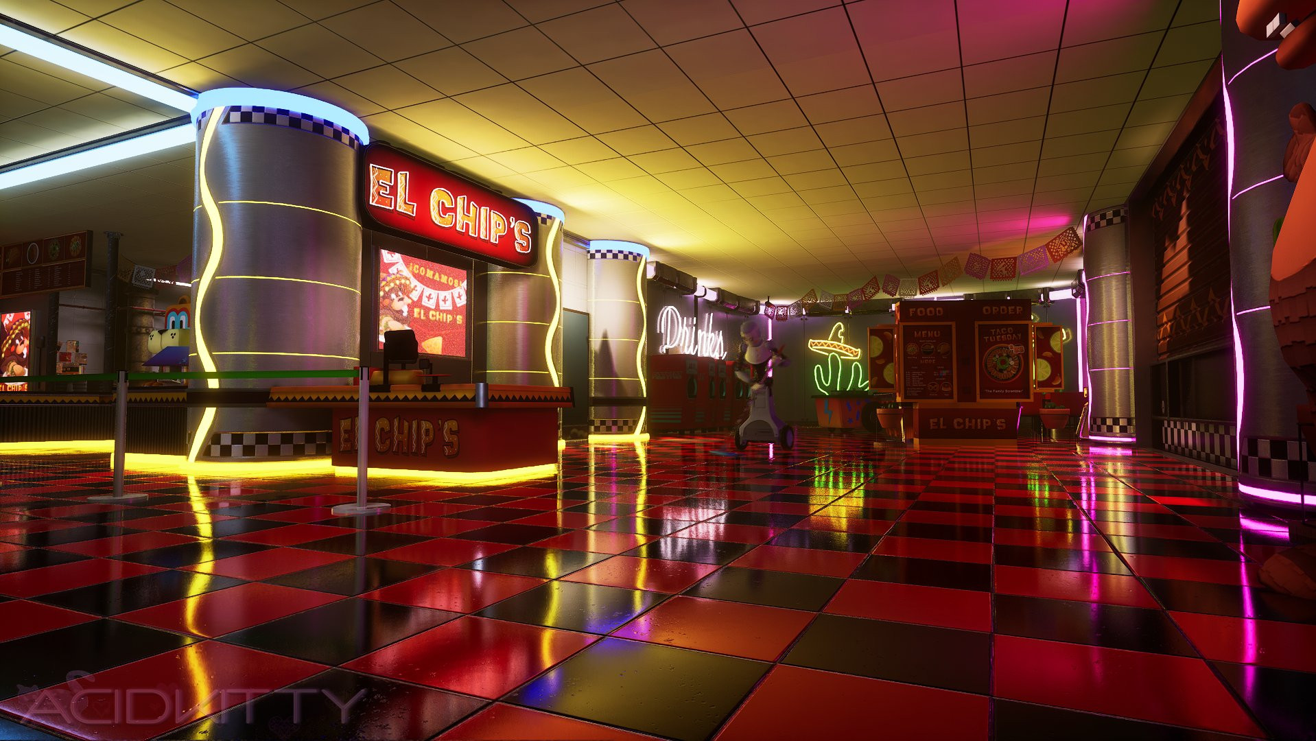 Better El Chips Floor Mod for Five Nights at Freddy's Security Breach ...