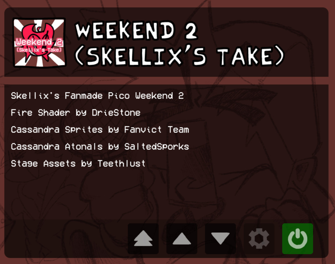 Skellix's WeekEnd 2 Mod for Friday Night Funkin' | FNF Mods