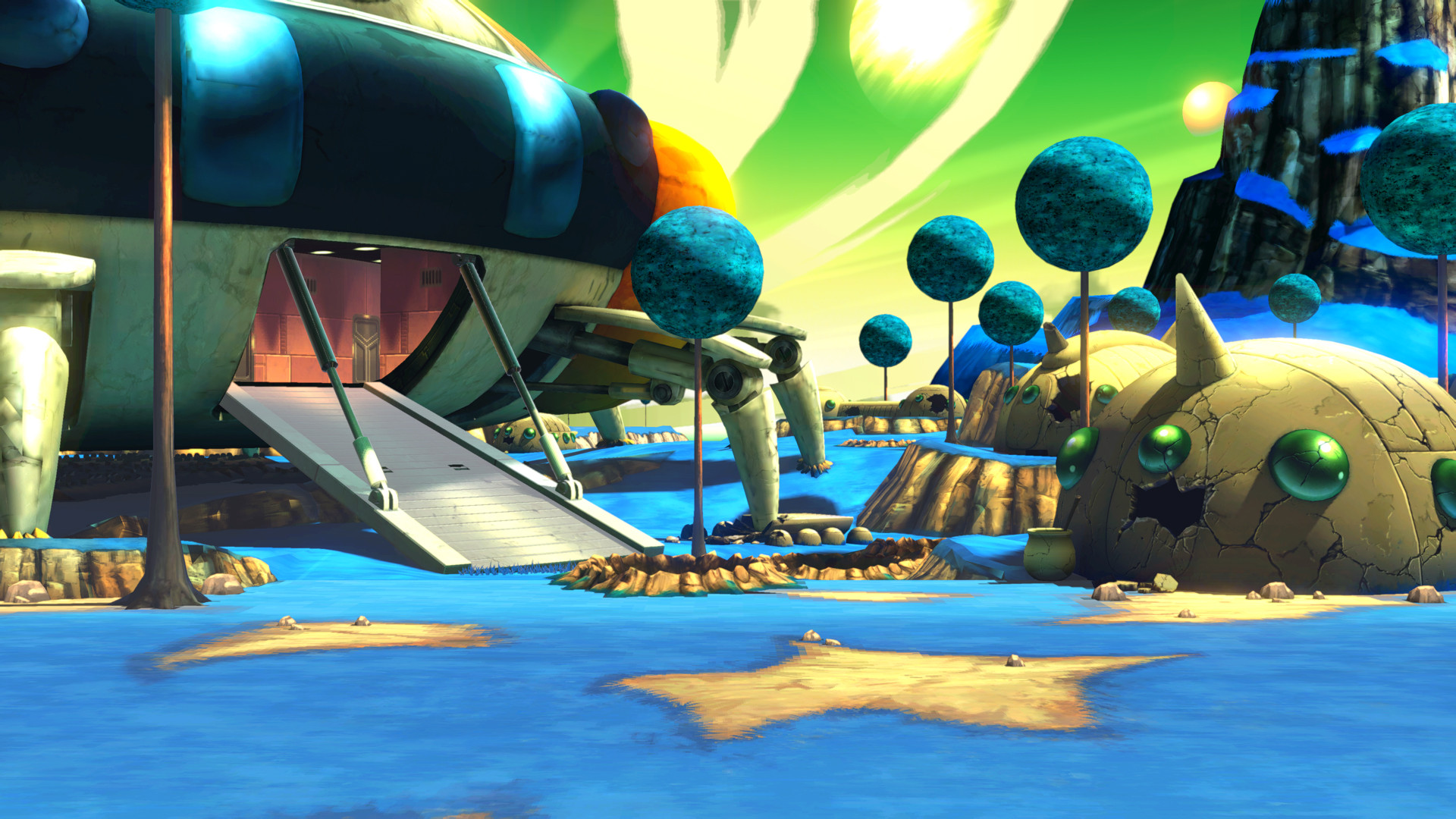 Planet Namek (Dragon Ball) Mod for Super Smash Bros. Ultimate | SSBU Mods