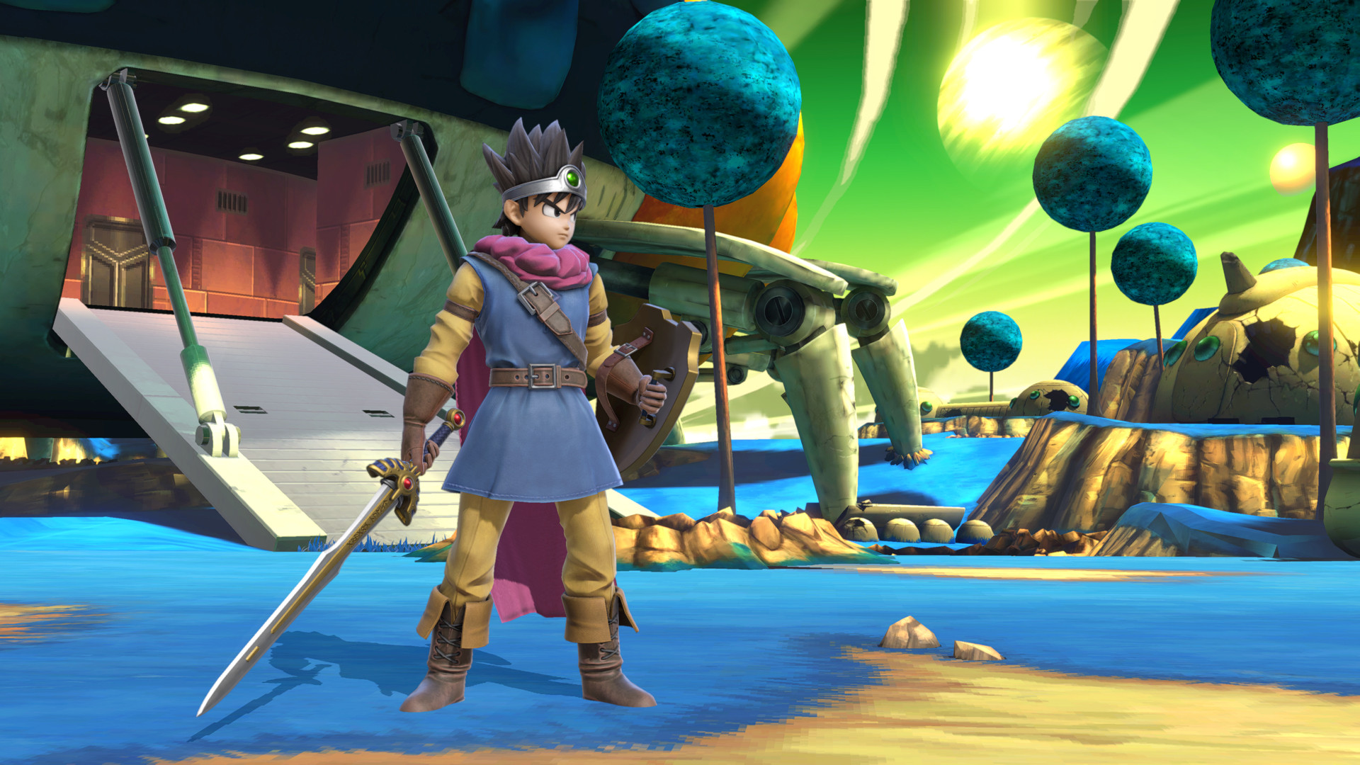 Planet Namek (Dragon Ball) Mod for Super Smash Bros. Ultimate | SSBU Mods