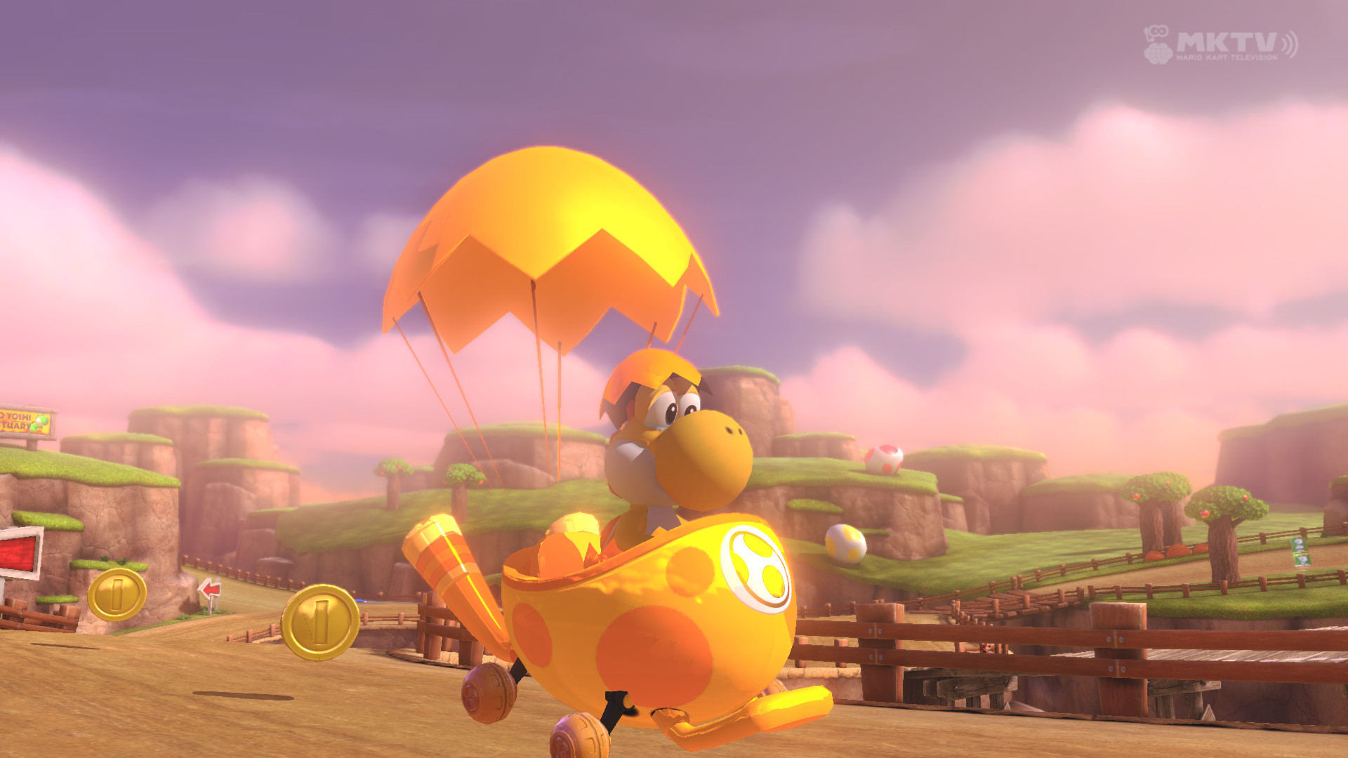 MKT Yoshi Tour 2022 Spotlights Mod for Mario Kart 8 | MK8 Mods