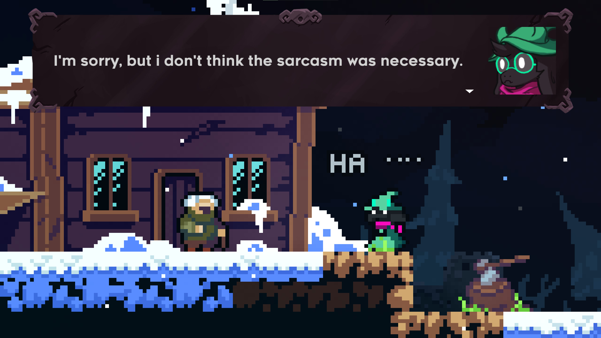 Celeste but the ralsei the text Mod for Celeste | Celeste Mods