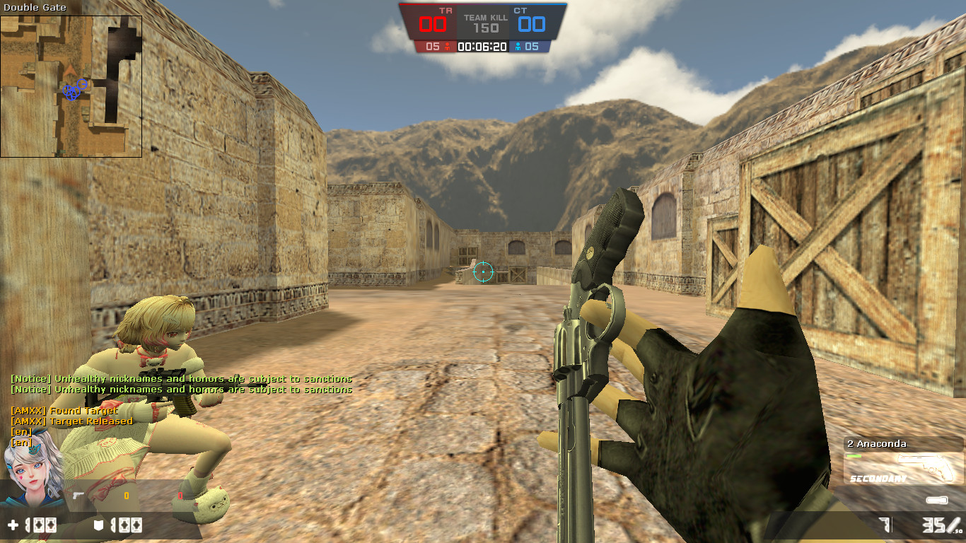 CSO/CSNS Colt Anaconda with Sapientia animation Mod for Counter-Strike ...