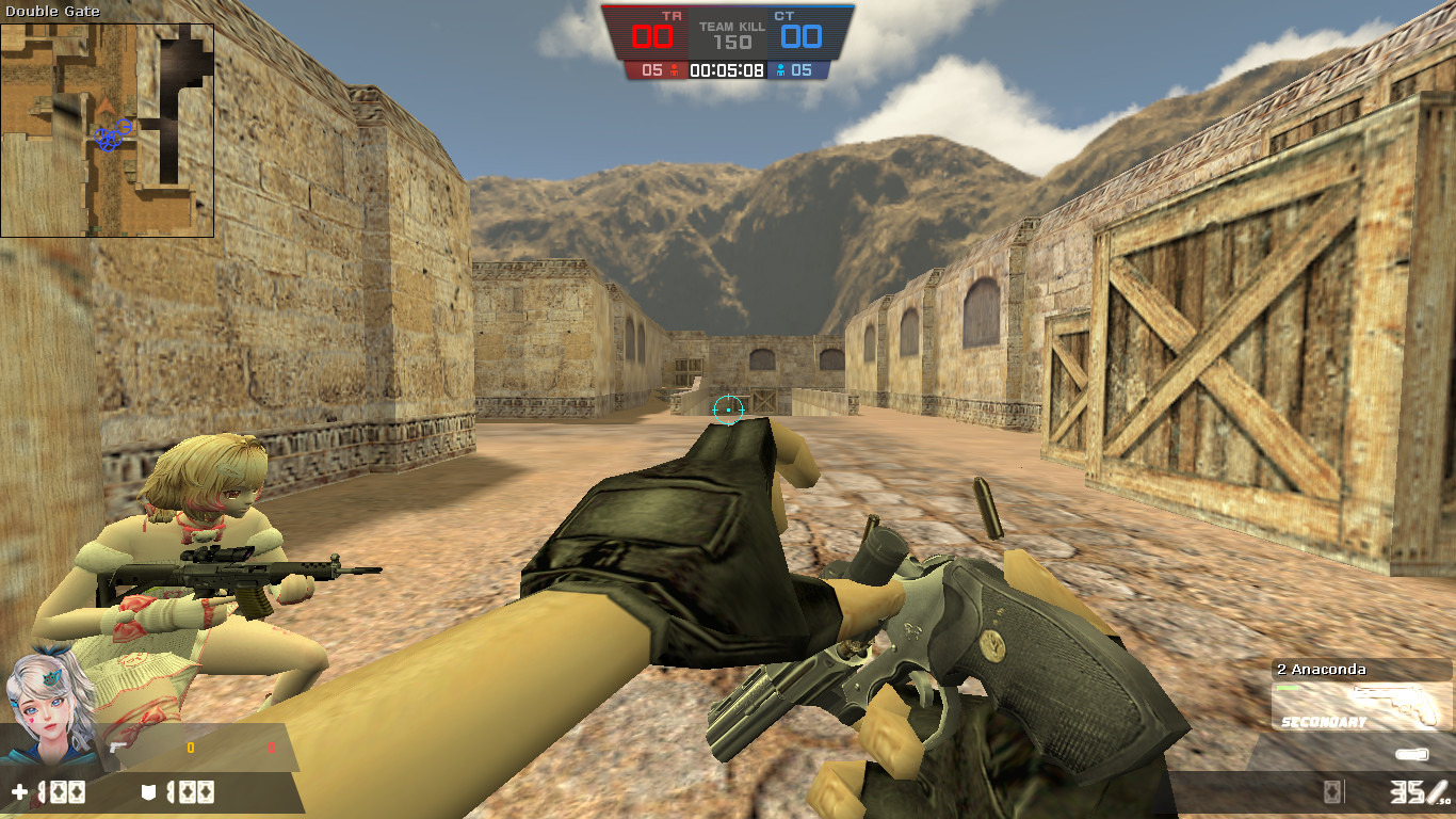 CSO/CSNS Colt Anaconda with Sapientia animation Mod for Counter-Strike ...