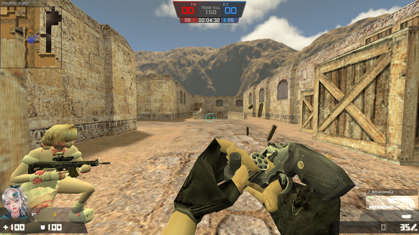 CSO/CSNS Colt Anaconda with Sapientia animation Mod for Counter-Strike ...