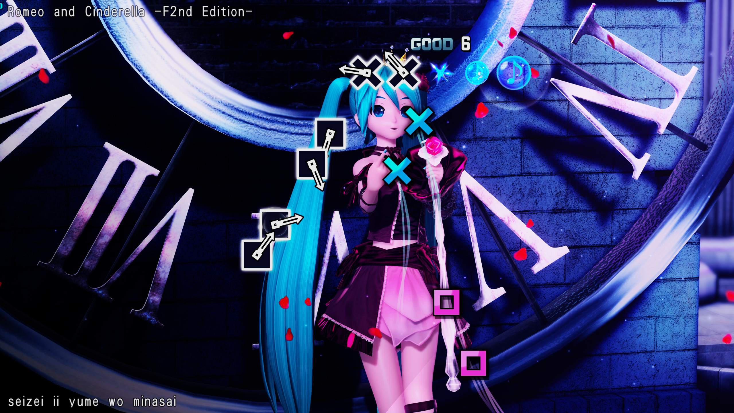 Clean Interface Mod for Hatsune Miku: Project DIVA Mega Mix+ ...