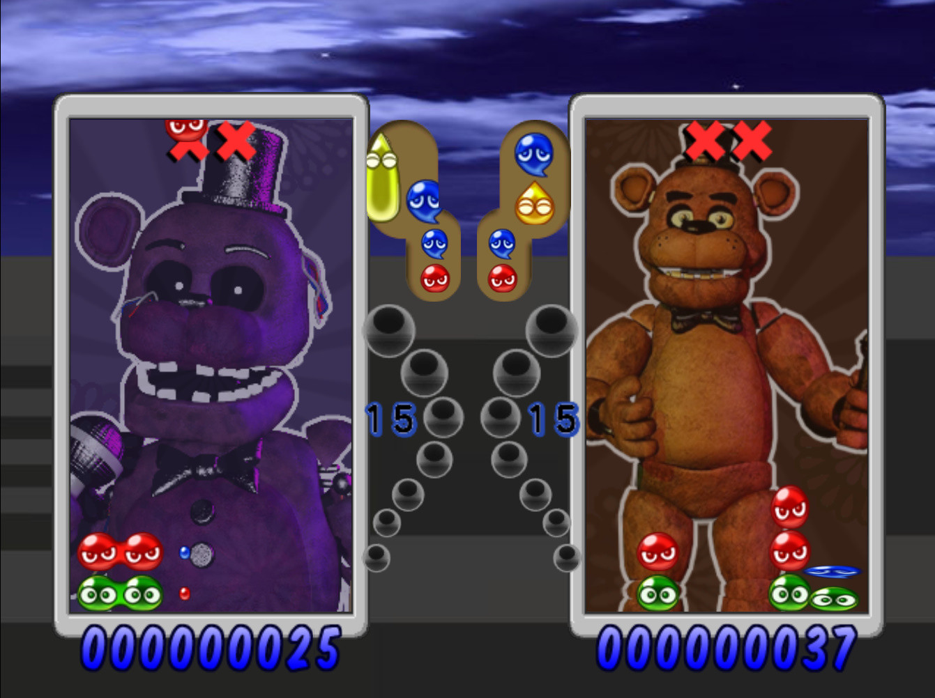 Shadow Freddy (FNaF 2) Mod for Puyo Puyo VS 2 | PPVS2 Mods