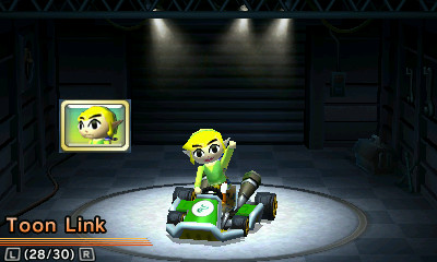 Toon Link Mod for Mario Kart 7 | MK7 Mods