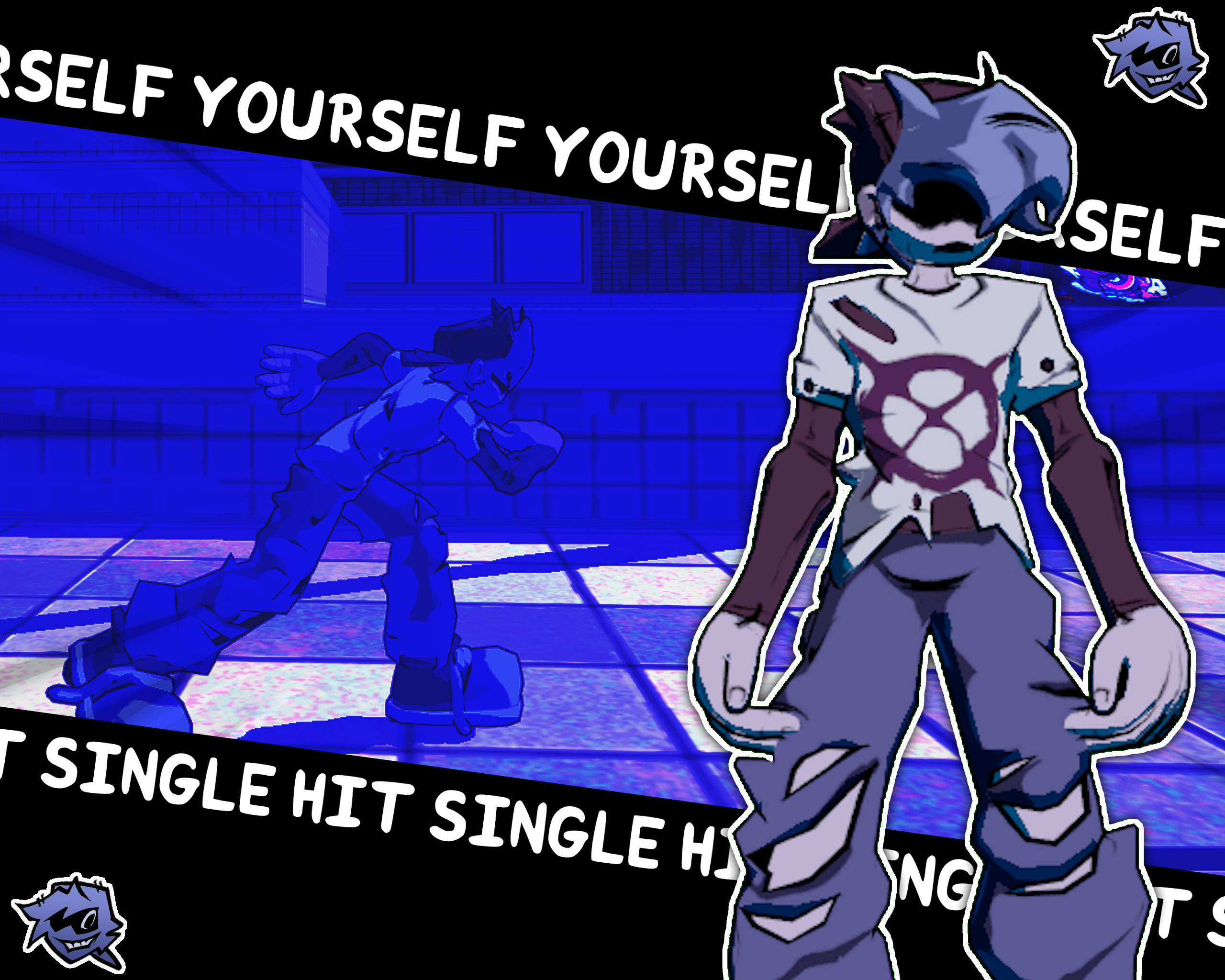 Yourself! (FNF: Hit Single) Mod for Bomb Rush Cyberfunk | BRC Mods