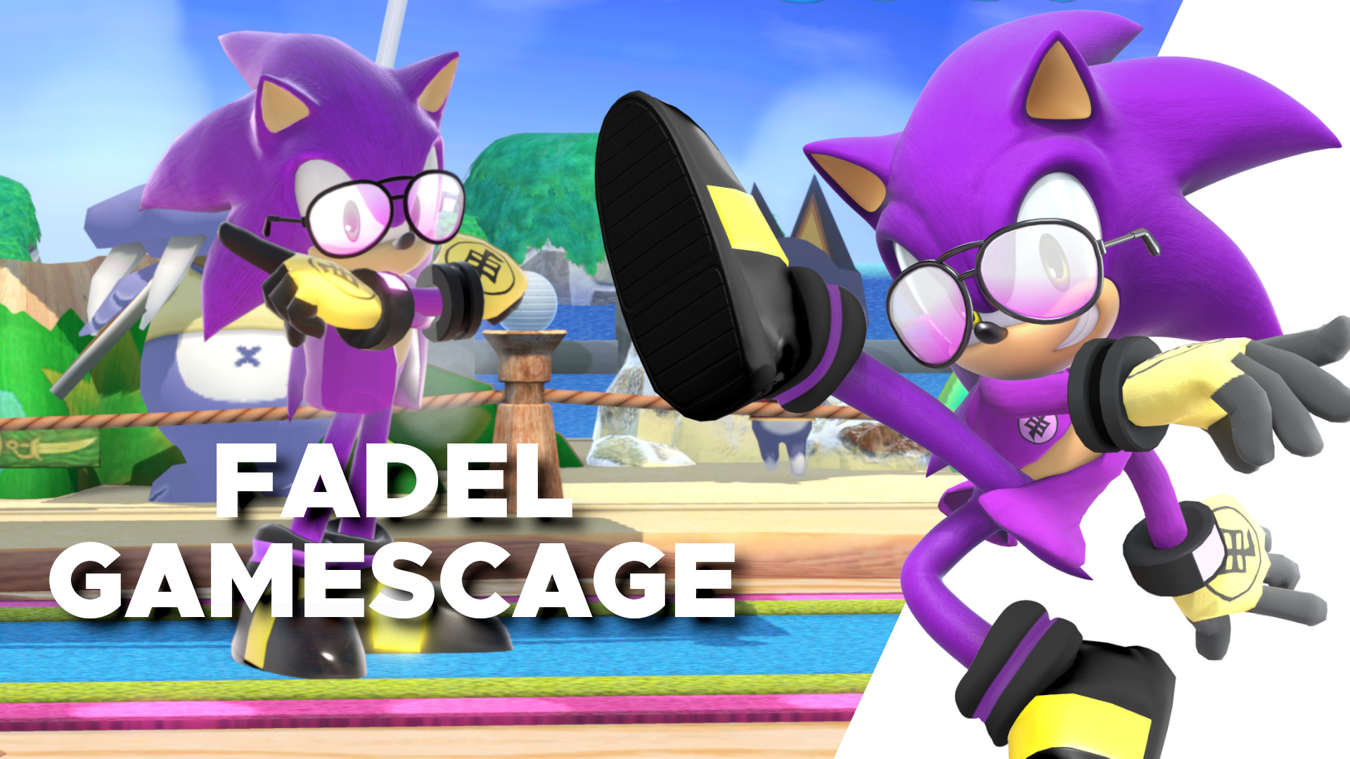 Fadel Sonic Mod for Super Smash Bros. Ultimate | SSBU Mods