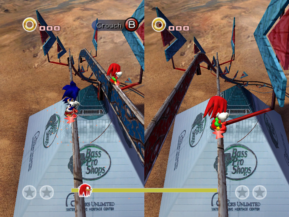 Bass Pro Shop Pyramid in Grind Race Mod for Sonic Adventure 2 | SA2 Mods