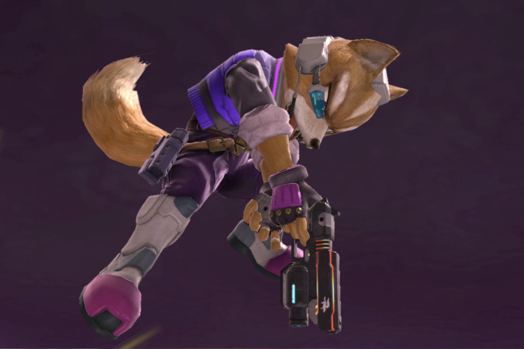 Normal Fox black and purple Alt Mod for Super Smash Bros. Ultimate ...