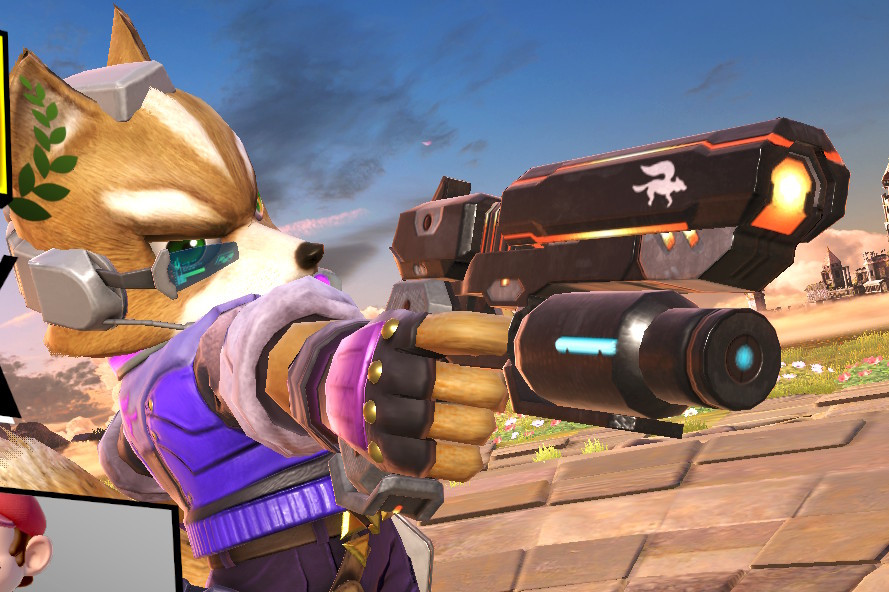 Normal Fox black and purple Alt Mod for Super Smash Bros. Ultimate ...