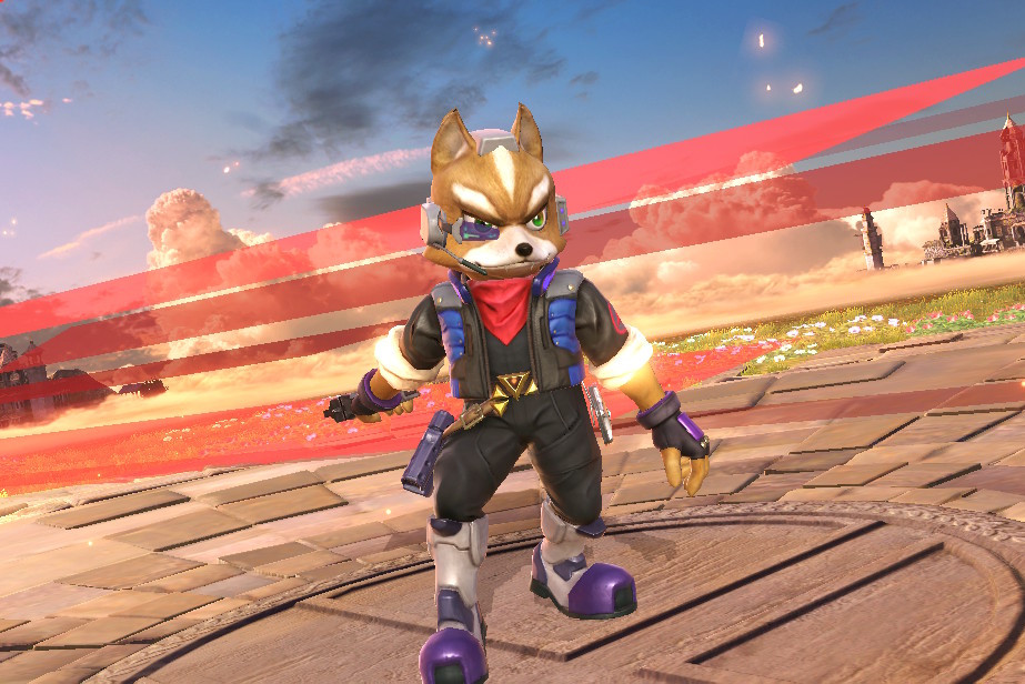Normal Fox black and purple Alt Mod for Super Smash Bros. Ultimate ...