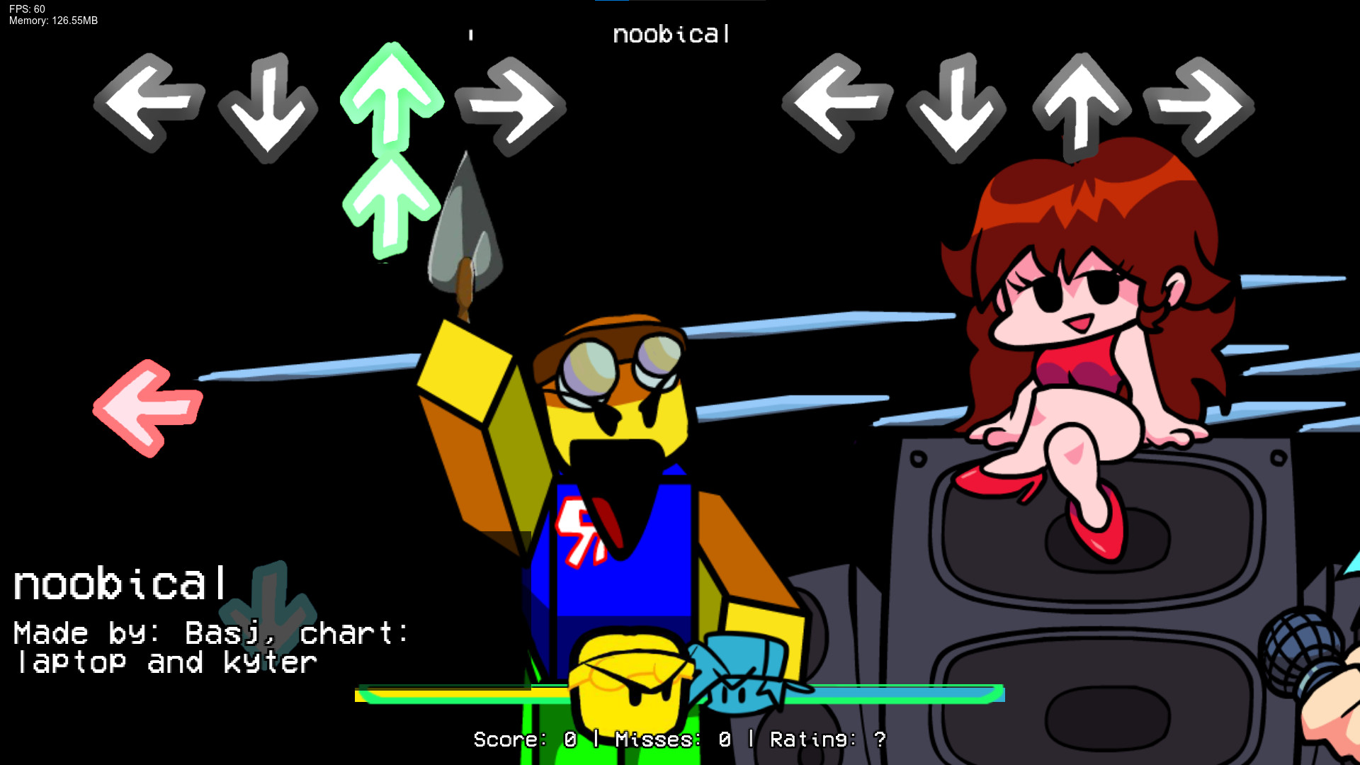 DYNA FUNKIN (fnf mod for roblox) Mod for Friday Night Funkin' | FNF Mods