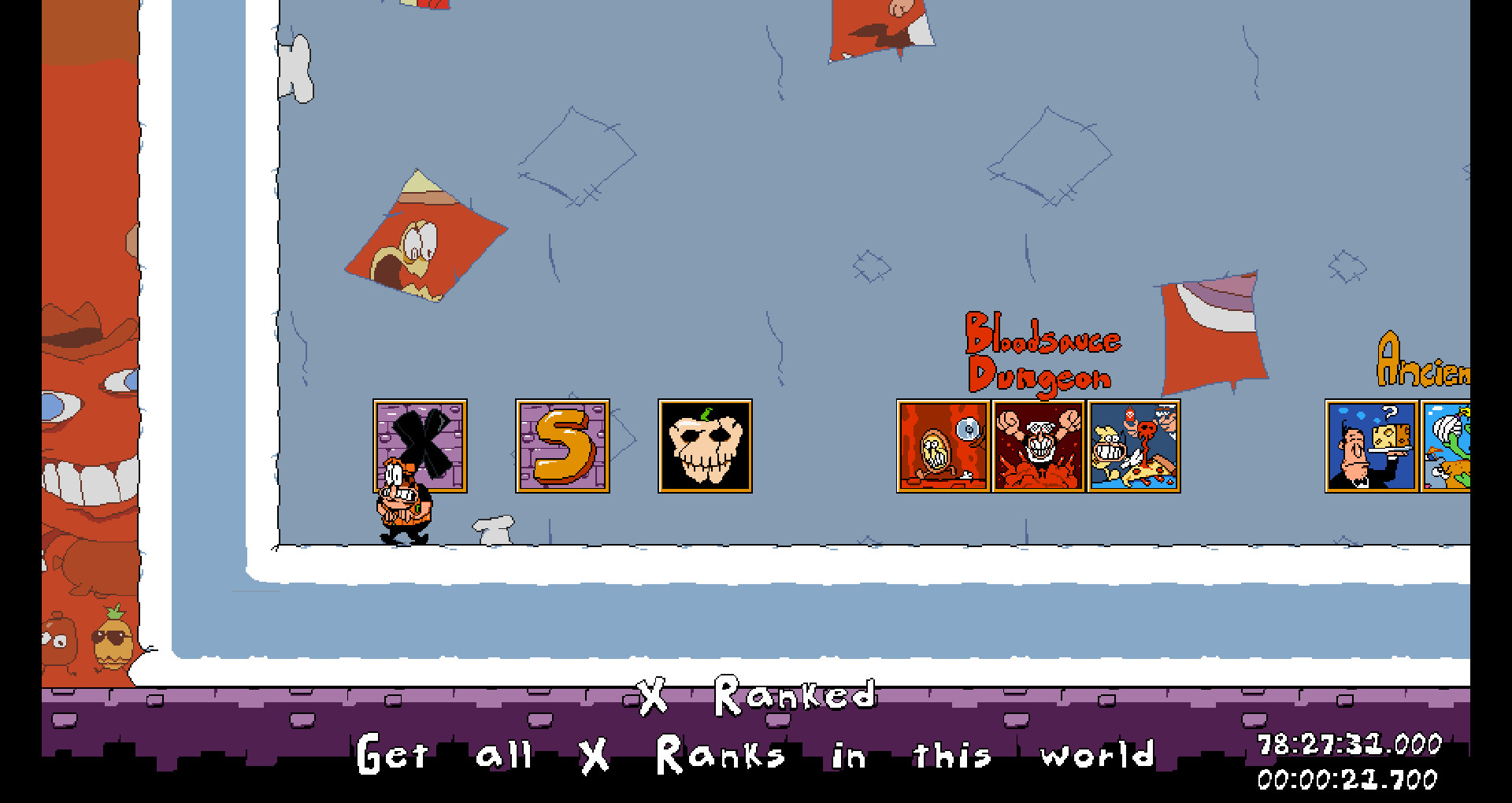 X Rank Over P Rank Mod for Pizza Tower | PT Mods