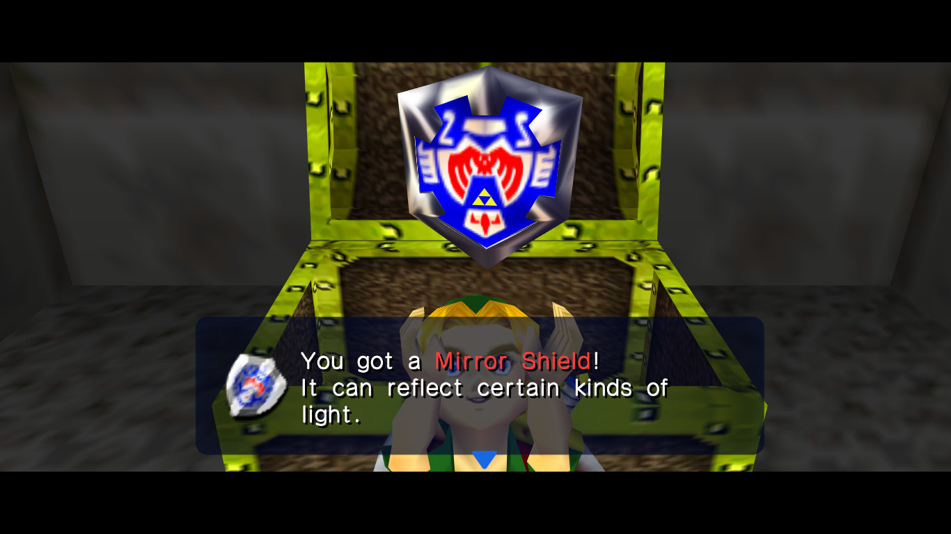 Hero's Mirror Shield Mod for 2Ship2Harkinian (Majora's Mask PC Port) | 2Ship Mods